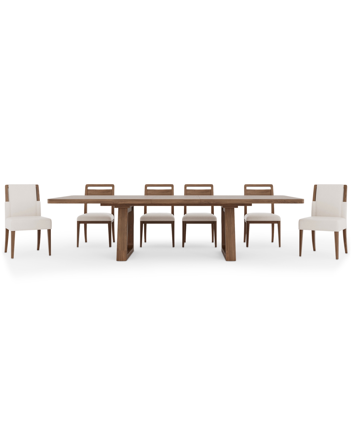 Click here for Amelie Rectangular 7-Piece Wood Dining Set (Table... prices