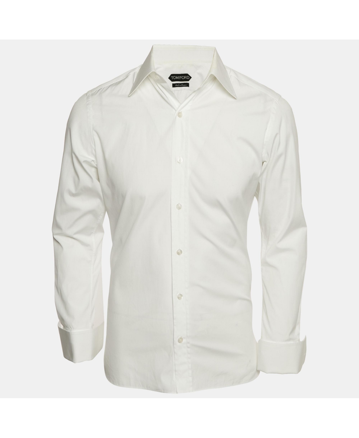 Click here for Pre-Owned Tom Ford Mens Cotton Made To Measure Shi... prices
