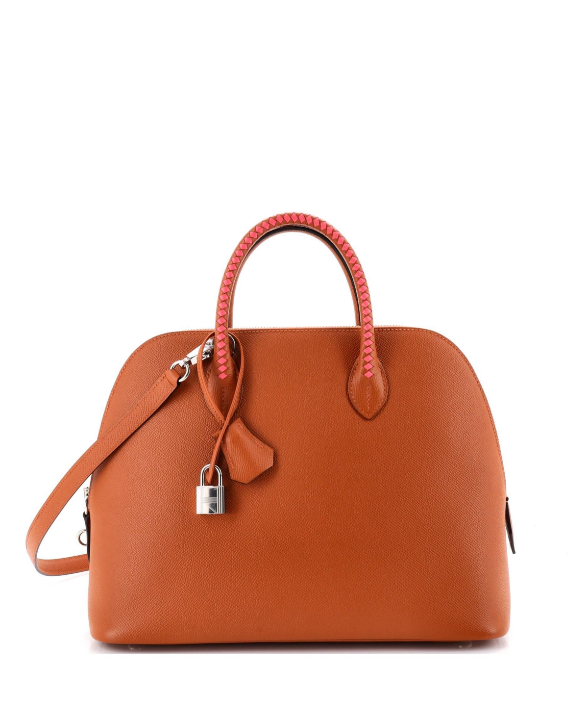 Click here for Pre-Owned HERMES 30 Bolide 1923 Bag Tressage Epsom... prices