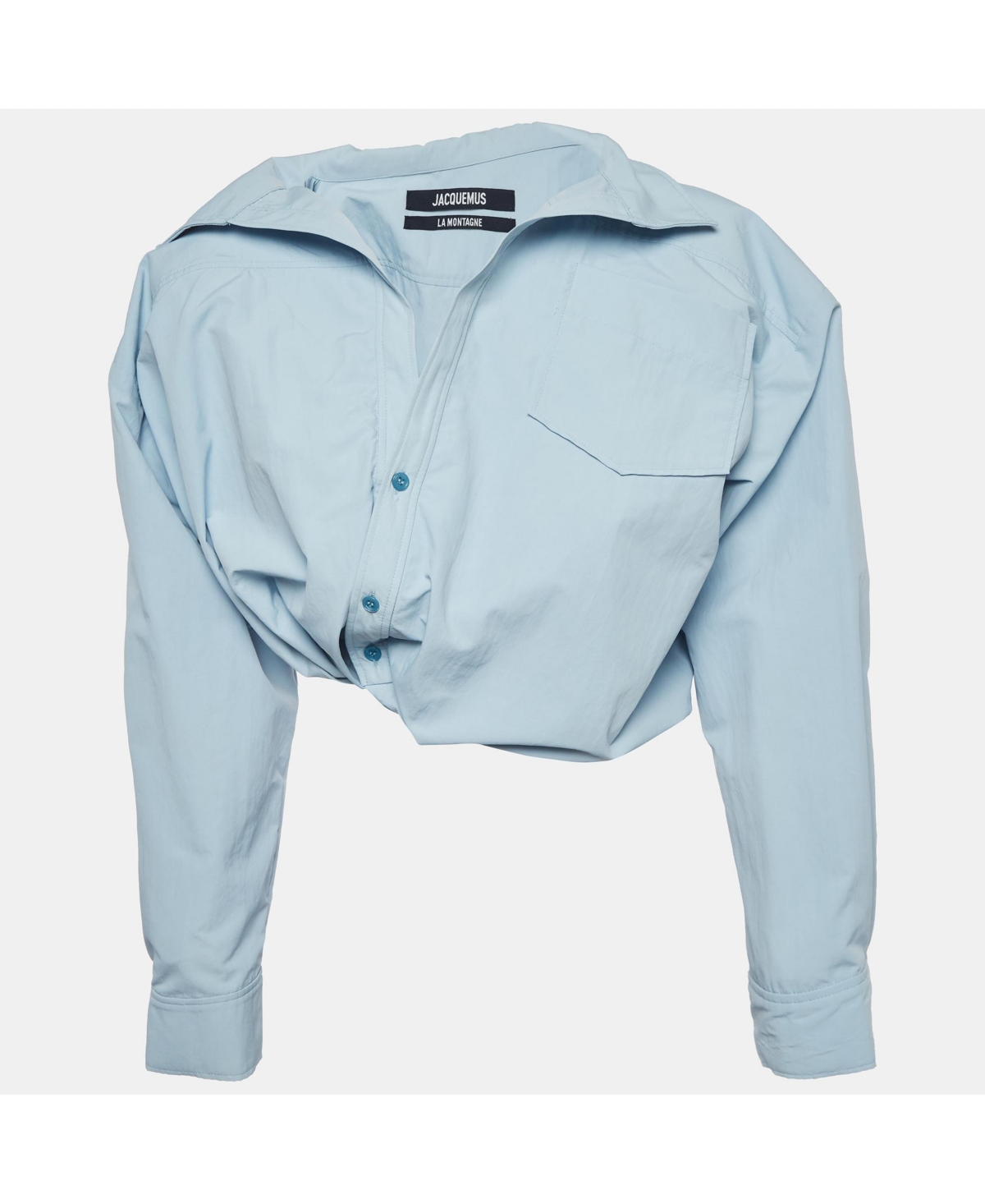 Click here for Pre-Owned Jacquemus Womens Cotton Cropped Shirt prices