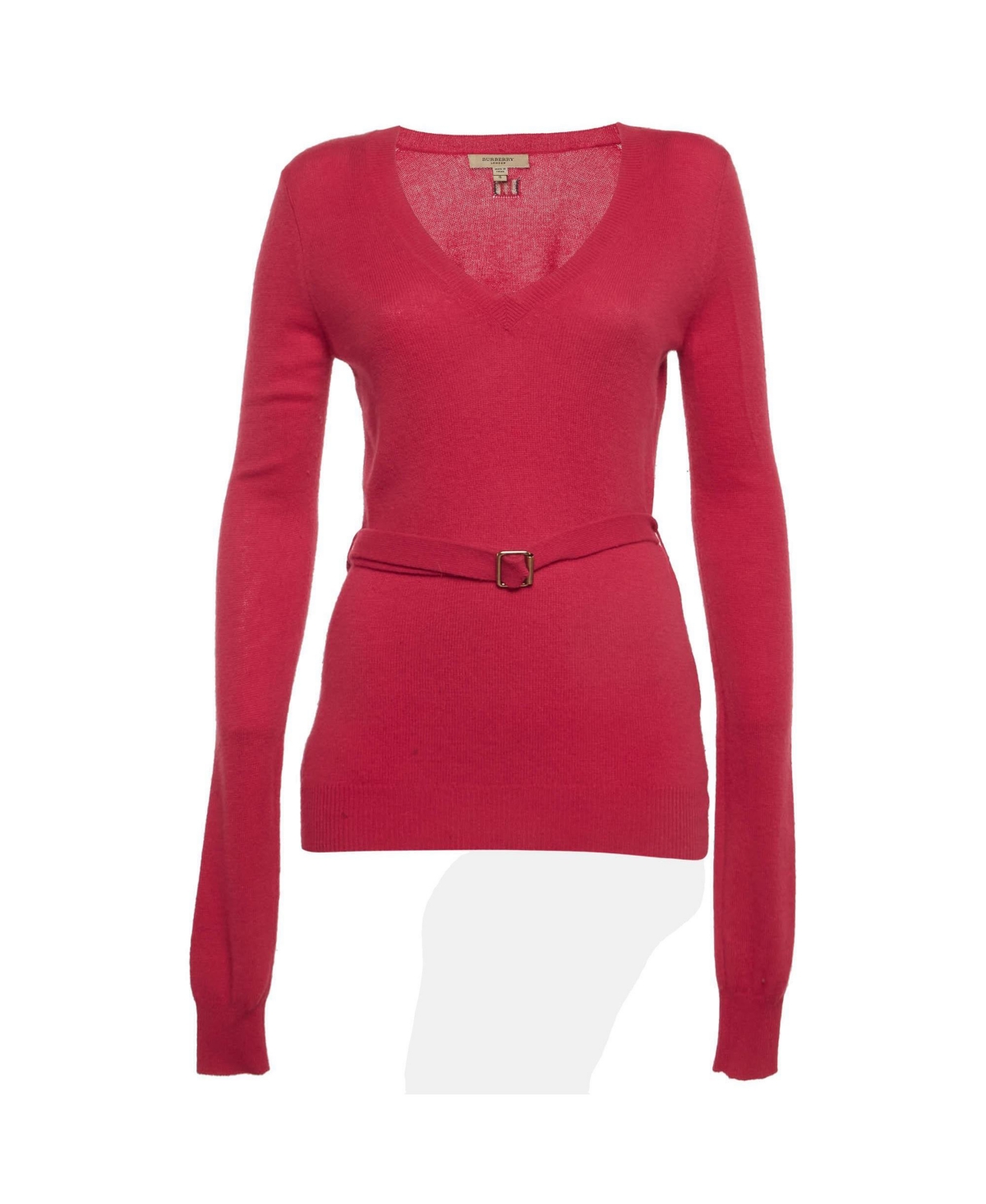 Click here for Pre-Owned Burberry Womens Knit Cashmere Belted Swe... prices