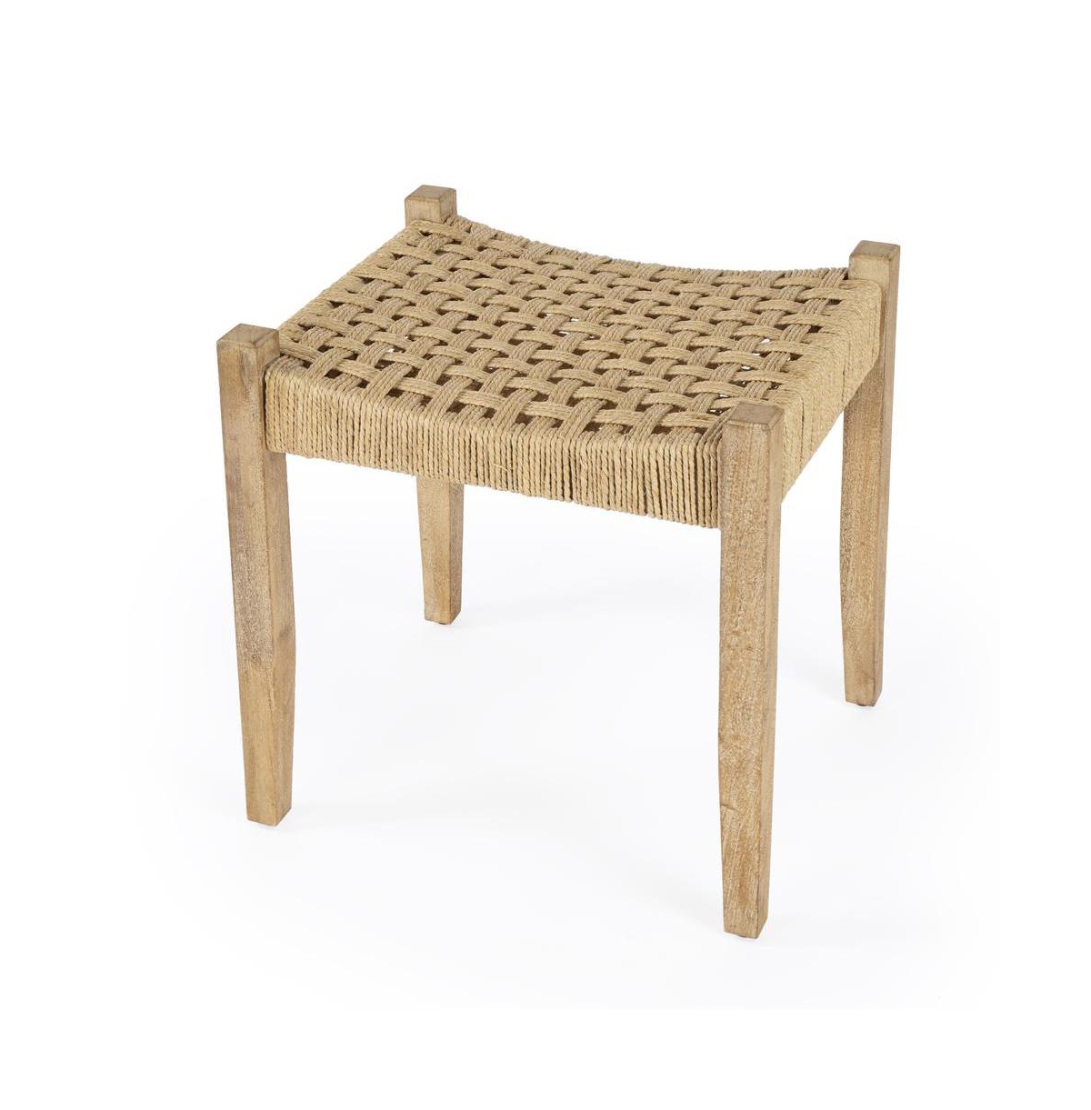 Click here for Butler Specialty Garner Woven Jute Accent Stool -... prices