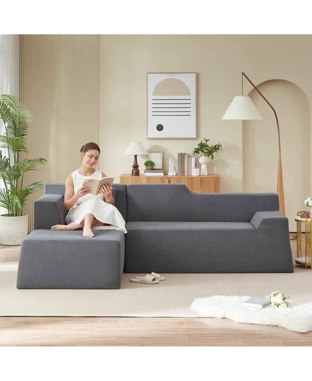 Click here for Streamdale Furniture Modern minimalist L-shaped co... prices