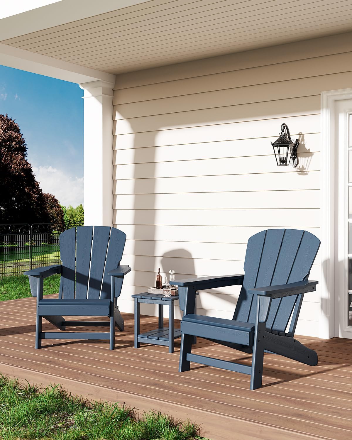 Click here for gaomon Set of 4 Hdpe Plastic Outdoor Folding Adiro... prices