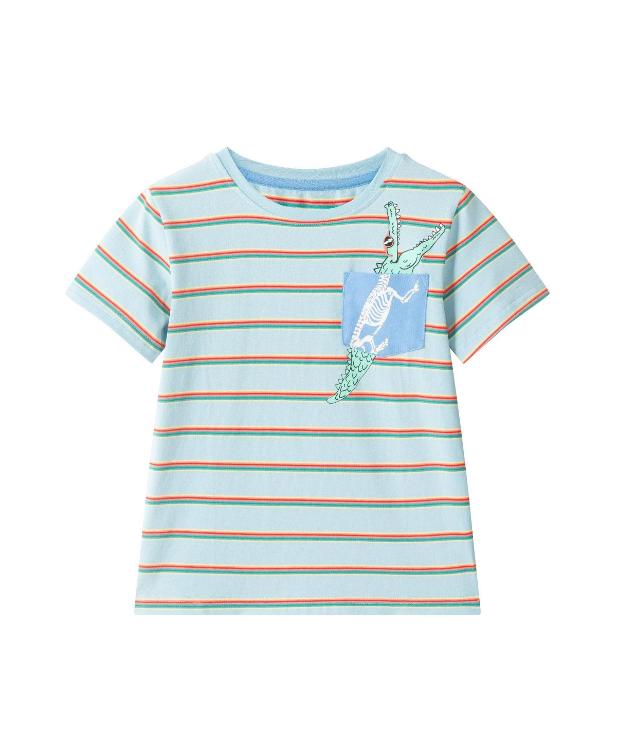 Click here for Andy & Evan Toddler Boys Gator Graphic Stripe Pock... prices