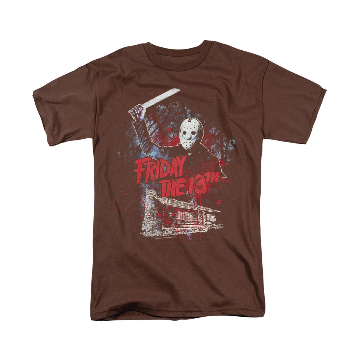 Click here for Friday The 13th Mens Cabin T-Shirt - Coffee prices