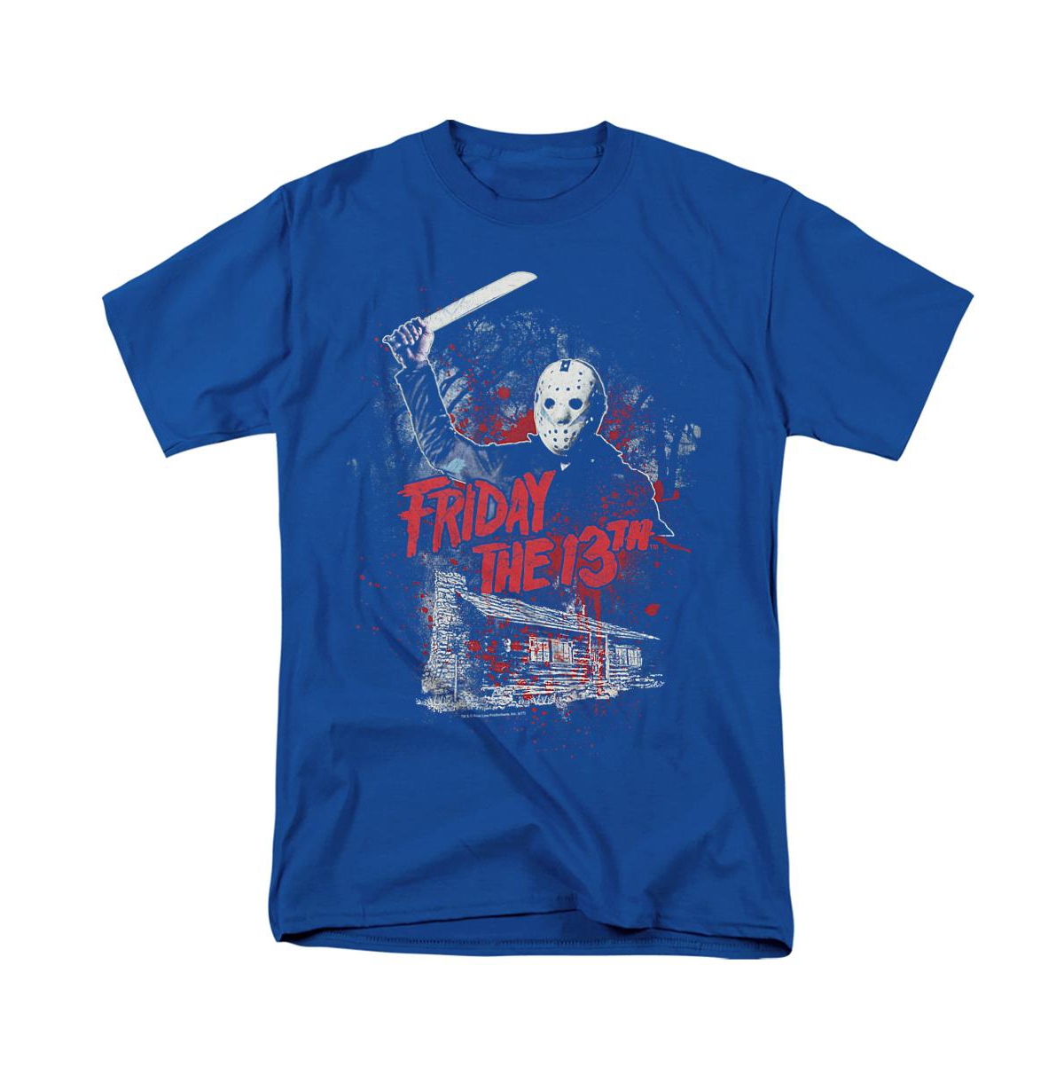 Click here for Friday The 13th Mens Cabin T-Shirt - Royal prices