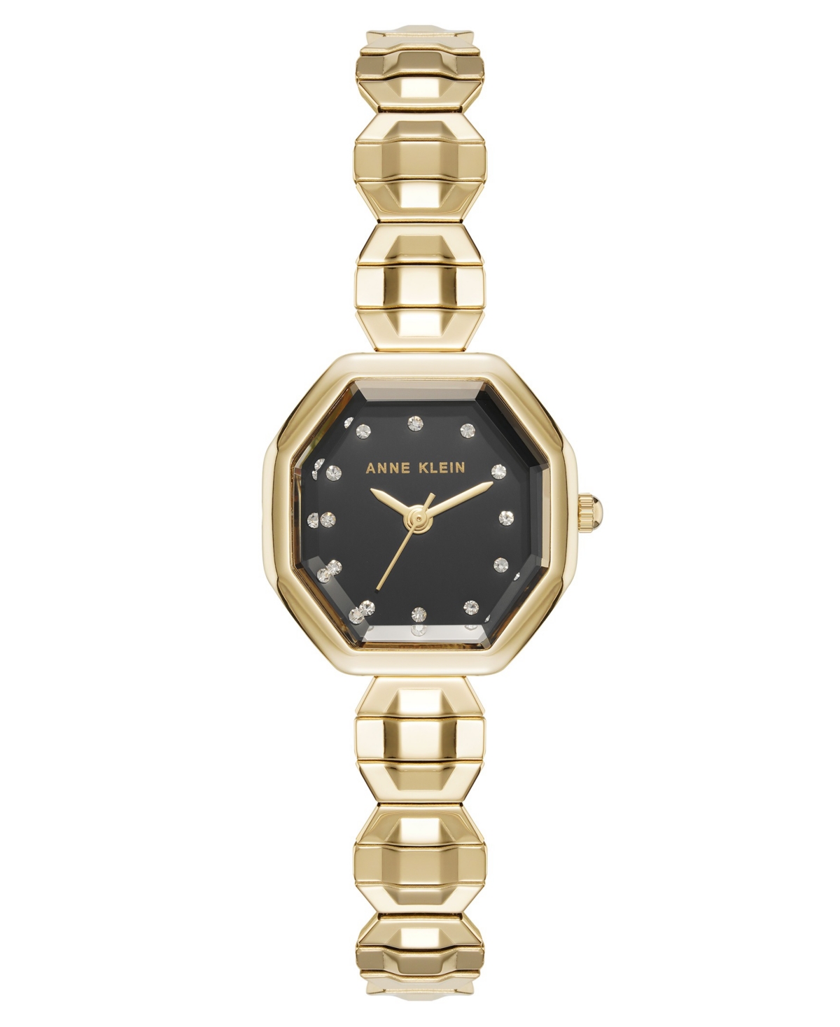 Click here for Anne Klein Womens Quartz Octagonal Crystal Accente... prices