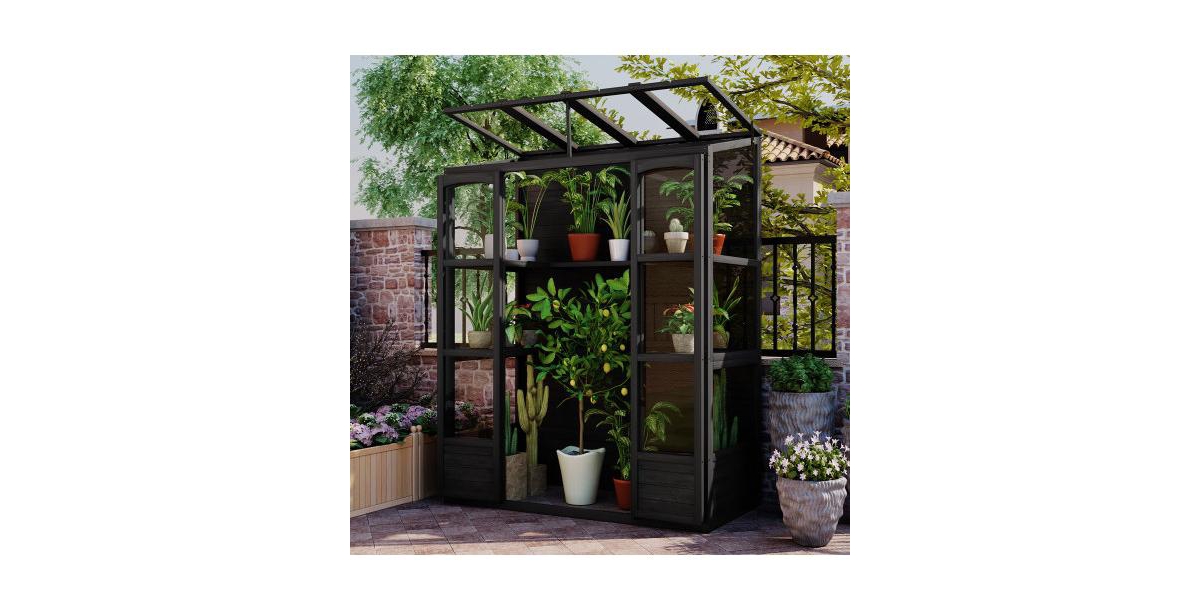Click here for Lovmor 6.5 Ft Wood Polycarbonate Cold Frame Greenh... prices