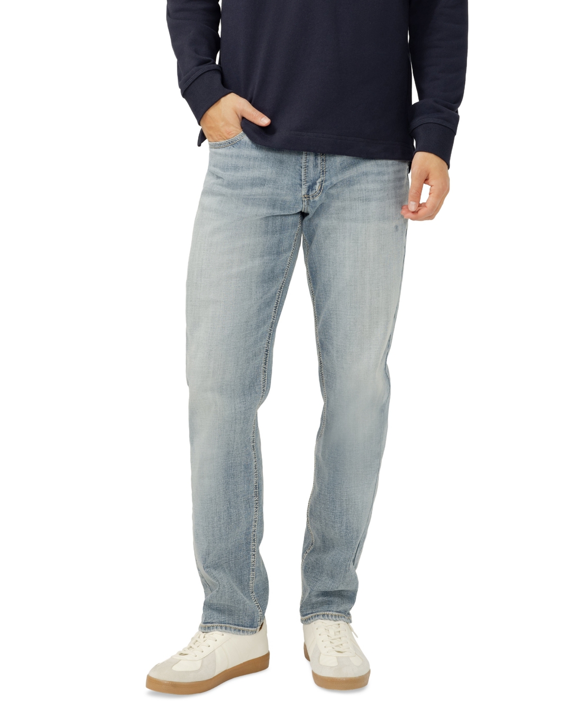 Click here for Silver Jeans Co. Mens Regular-Fit Jeans - Bonfire prices
