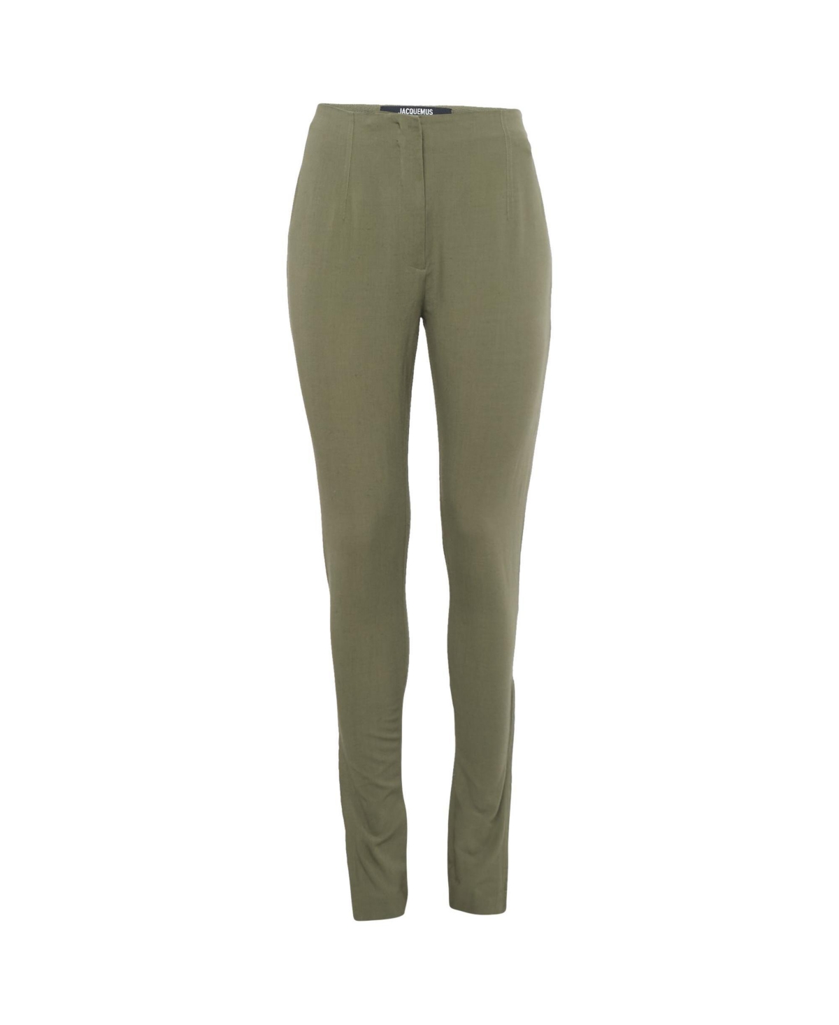 Click here for Pre-Owned Jacquemus Womens Linen Blend Skinny Trou... prices