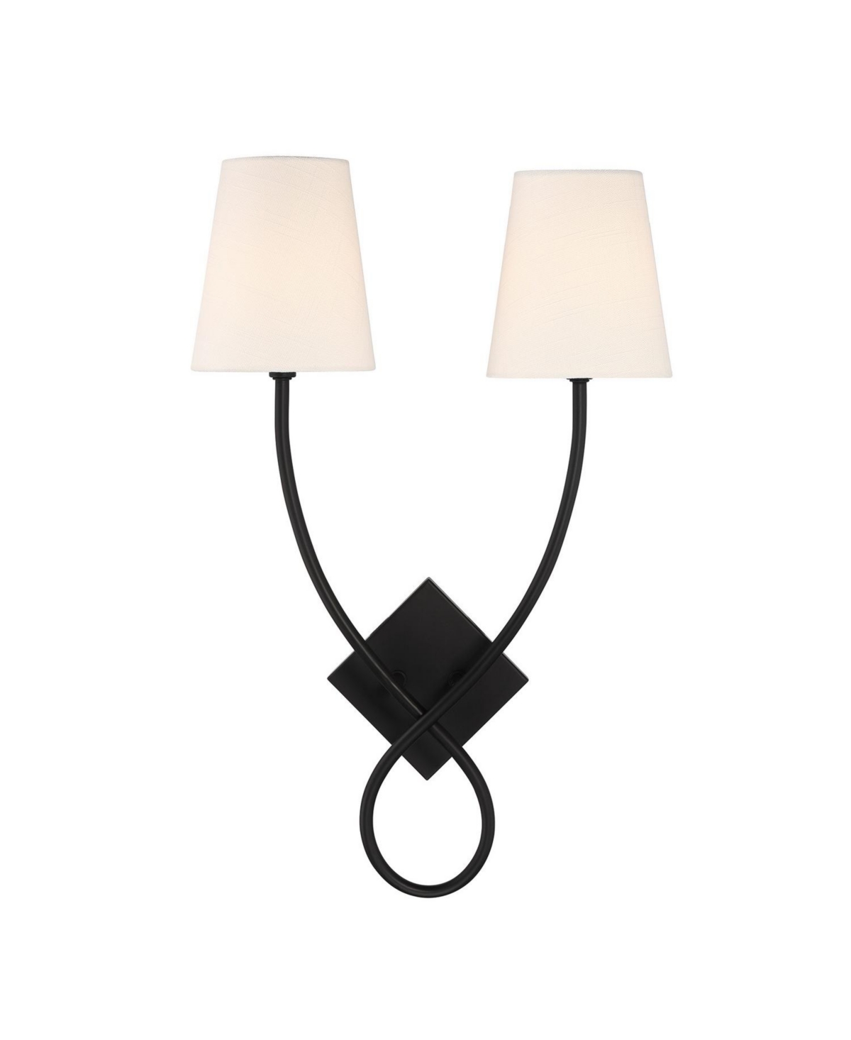 Click here for Savoy House Barclay 2-Light Wall - Matte black prices