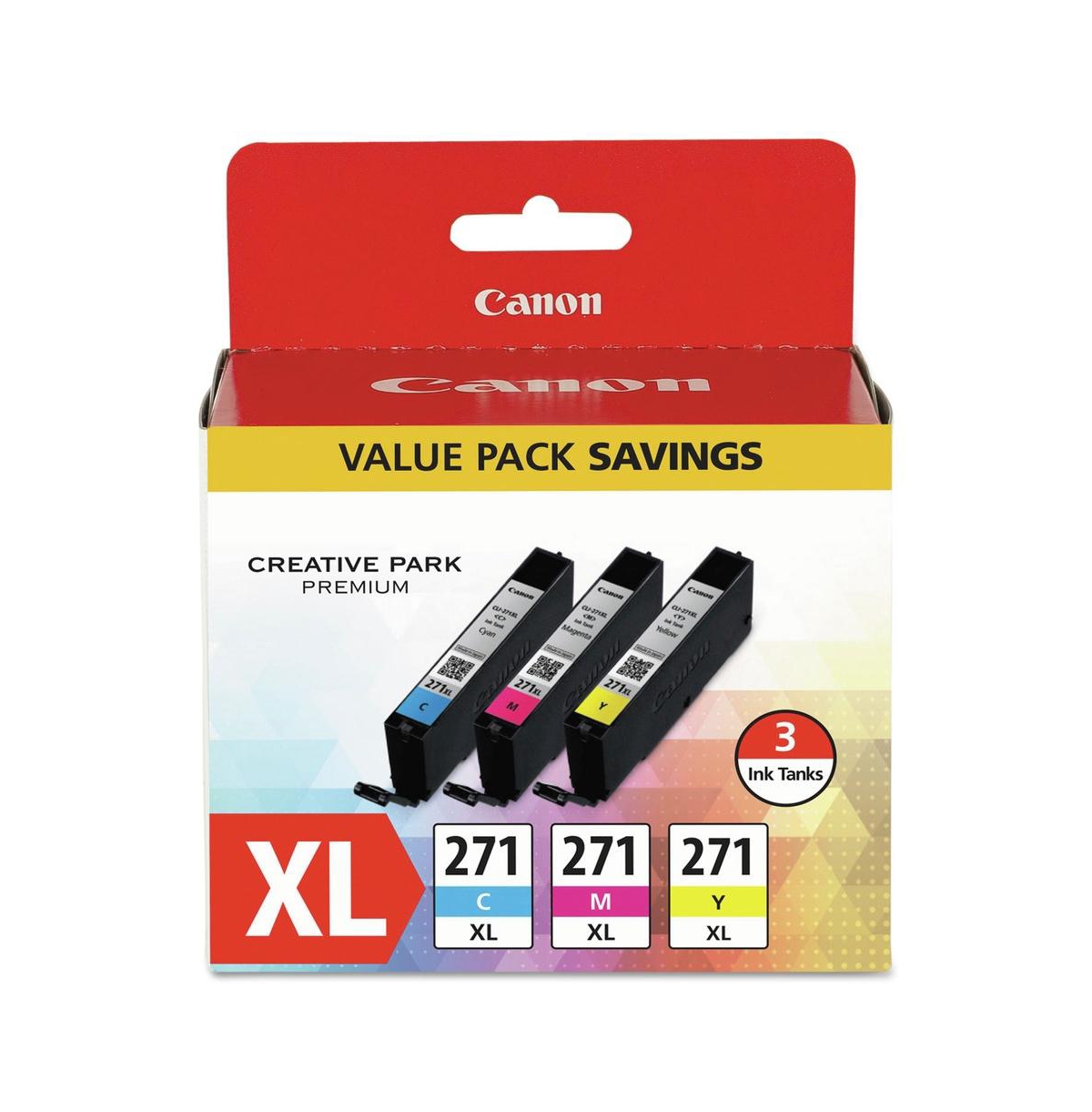 Click here for Canon 0337C005 Cli-271XL High-Yield Ink (3/Pack) -... prices