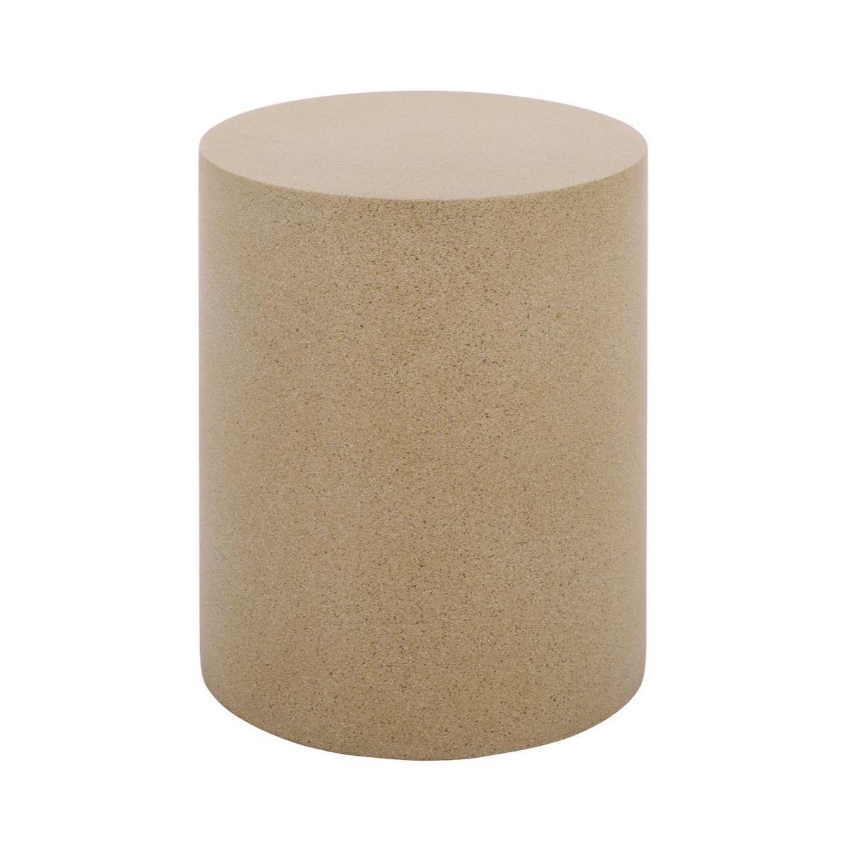 Click here for Safavieh Tina Cylinder Outdoor Accent Table - Beig... prices