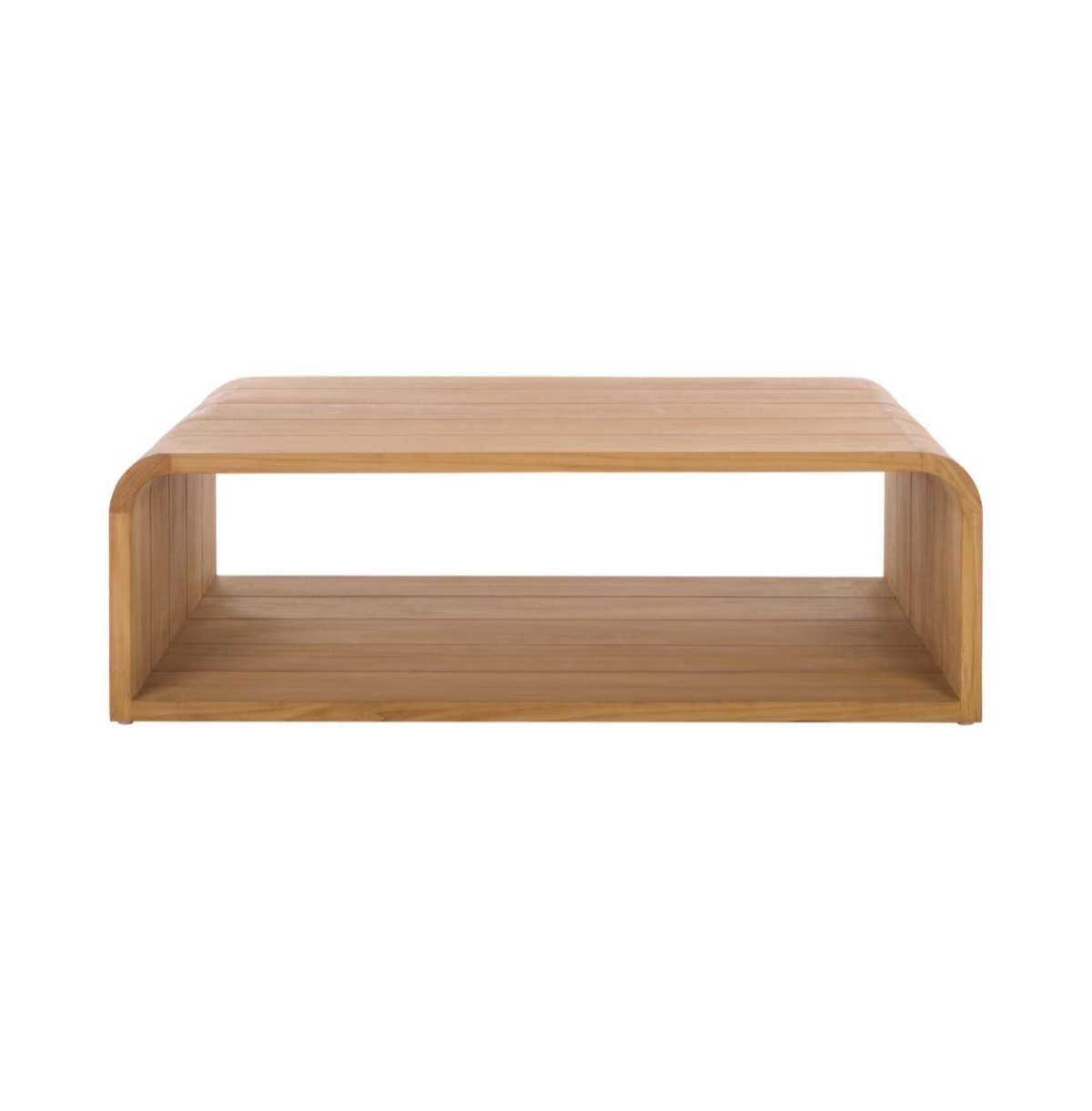 Click here for Safavieh Cove Teak Outdoor Coffee Table - Natural prices