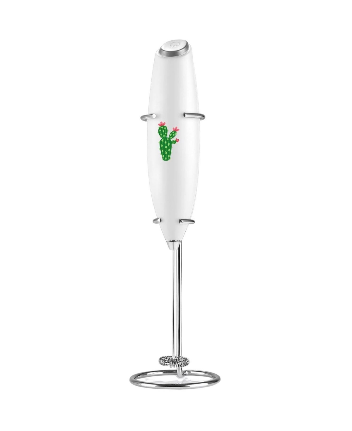 Click here for Classic Milk Frother With Stand - Symbol Cactus prices