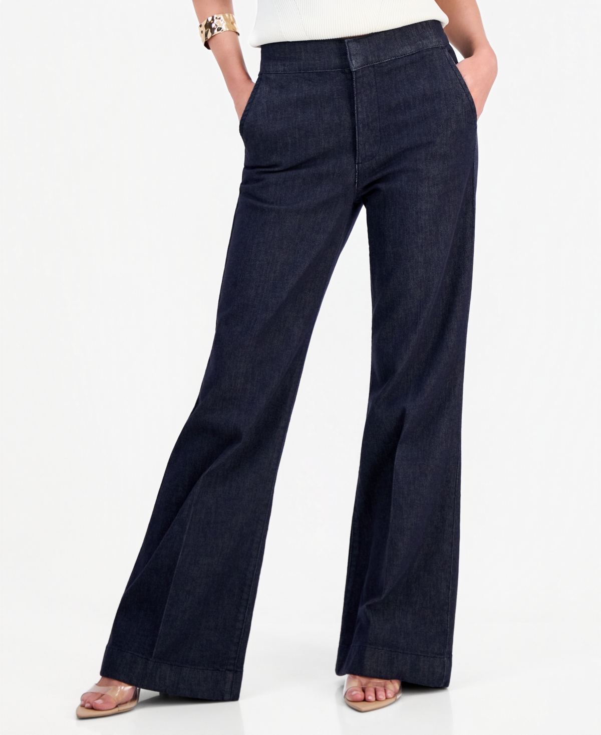 Click here for I.n.c. International Concepts Womens Wide Leg Flar... prices