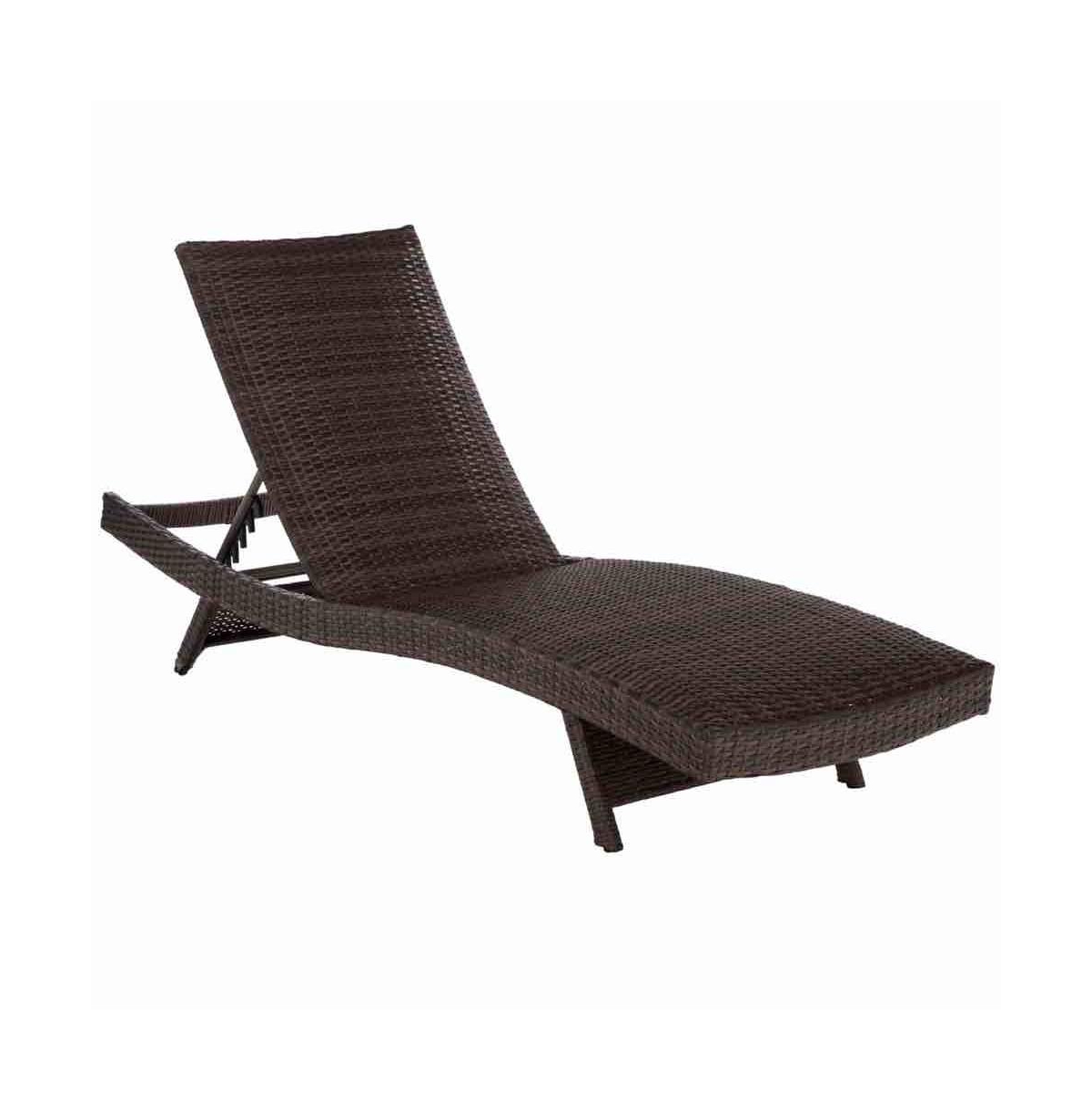 Click here for Augusta Home Alex Quick Dry Foam Lounger - Brown/t... prices