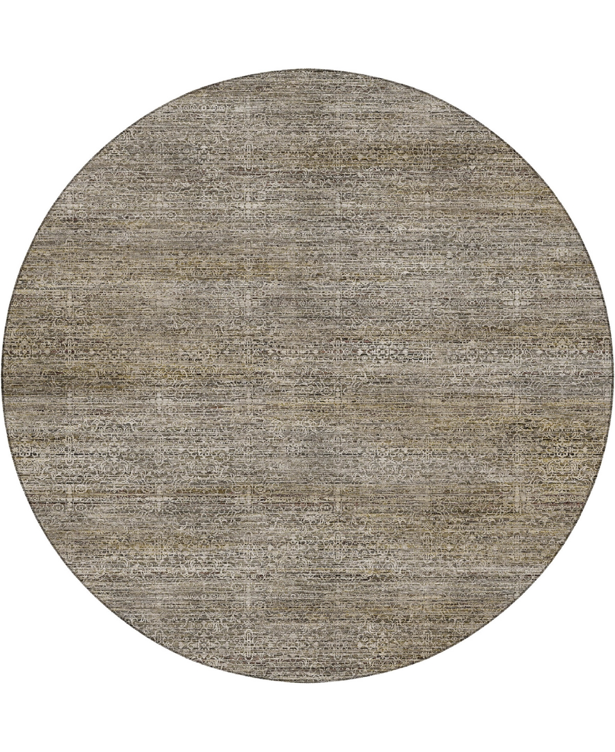 Click here for Dalyn Vico VC9 8x8 Round Area Rug - Brown prices