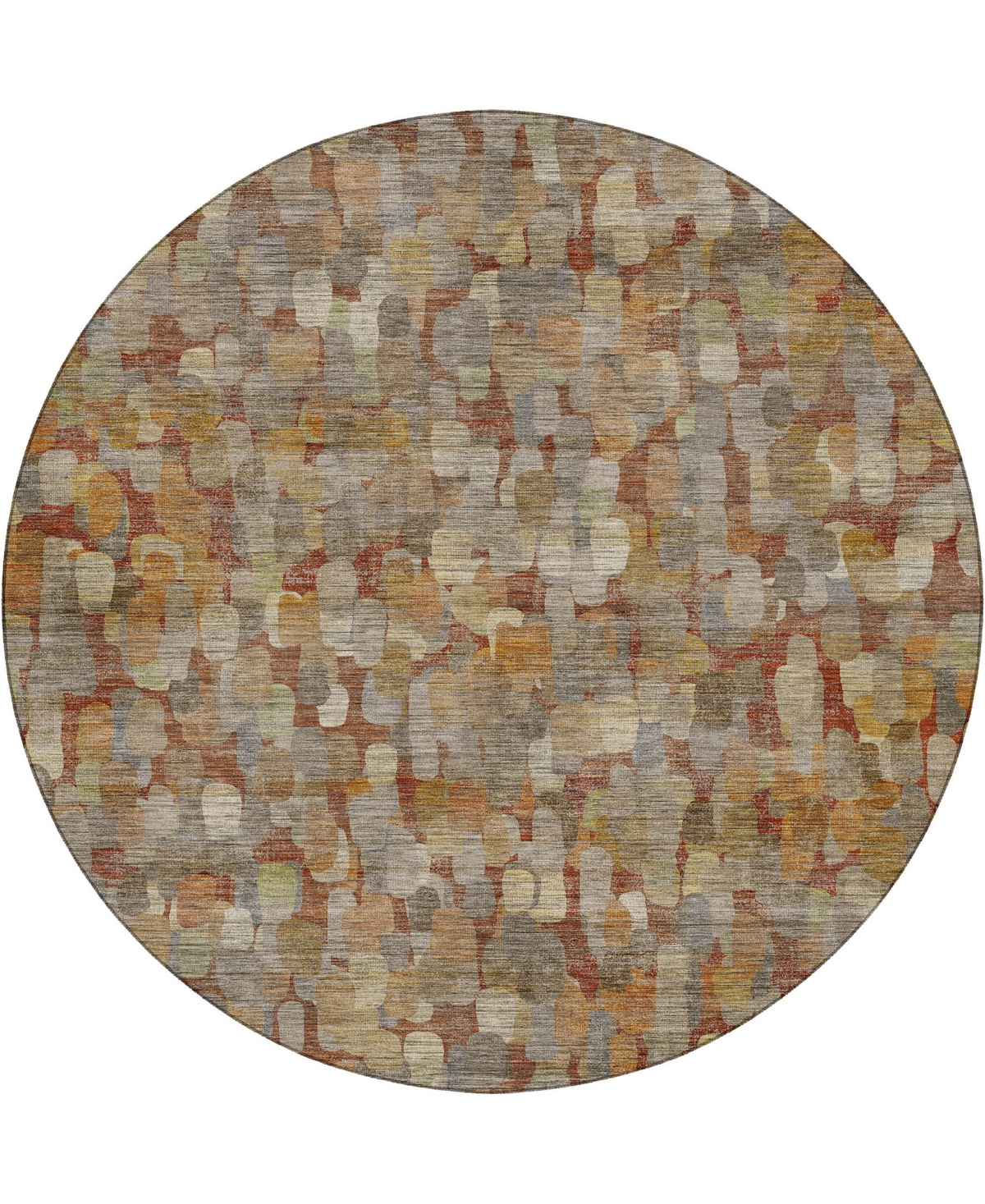 Click here for Dalyn Nexus NX4 8x8 Round Area Rug - Orange prices