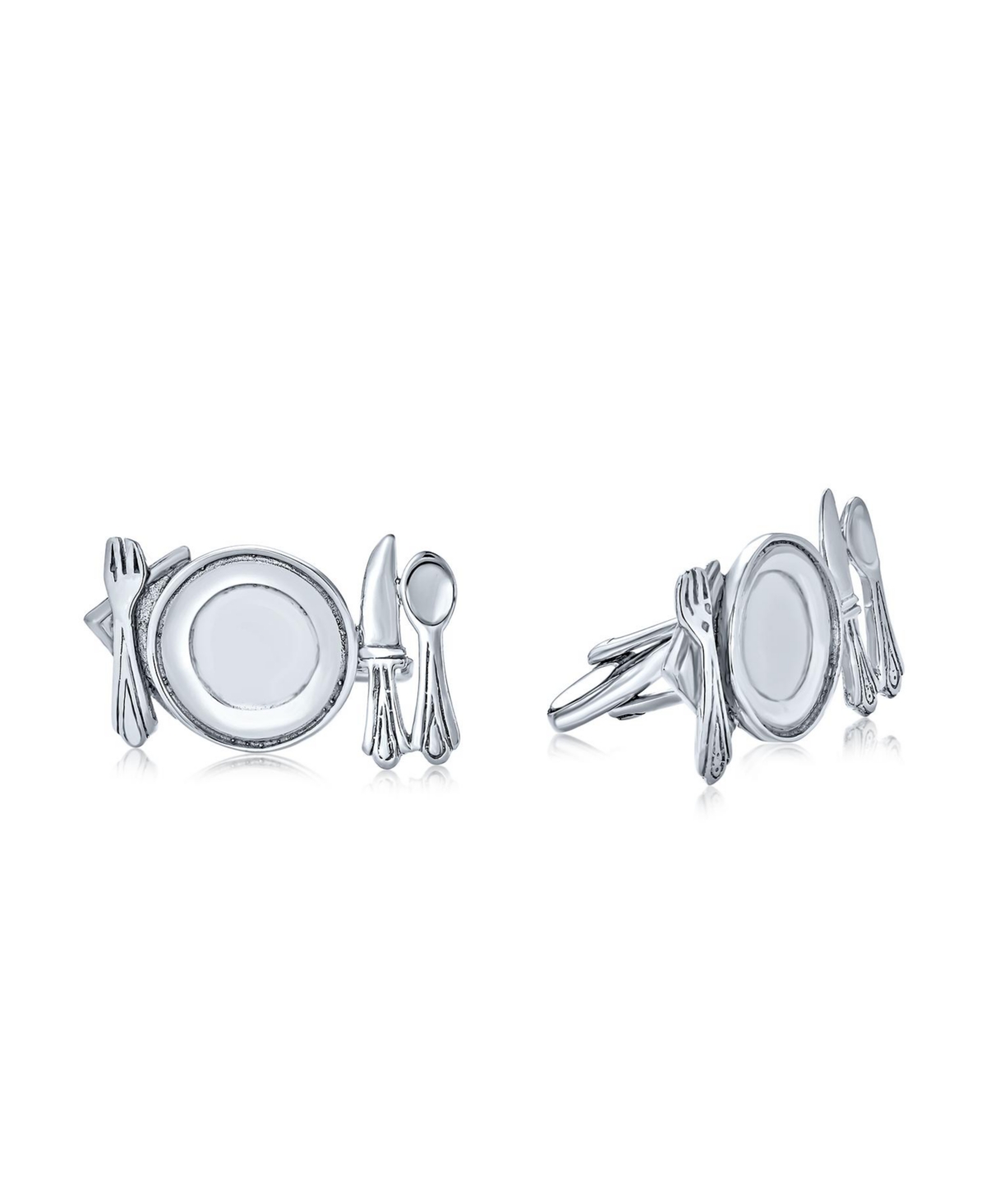 Click here for Bling Jewelry Unique Gift For Chef Cufflinks Gourm... prices