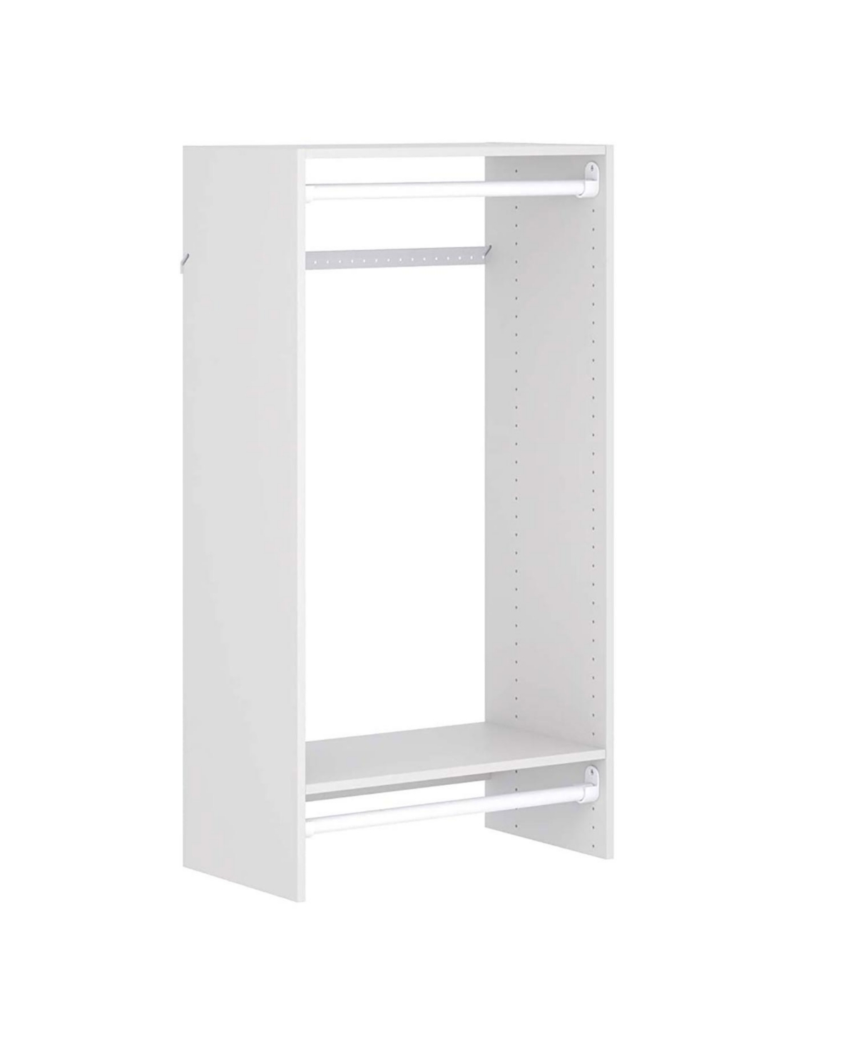 Click here for Easy Track Shelf Double Hanging Closet Storage Org... prices