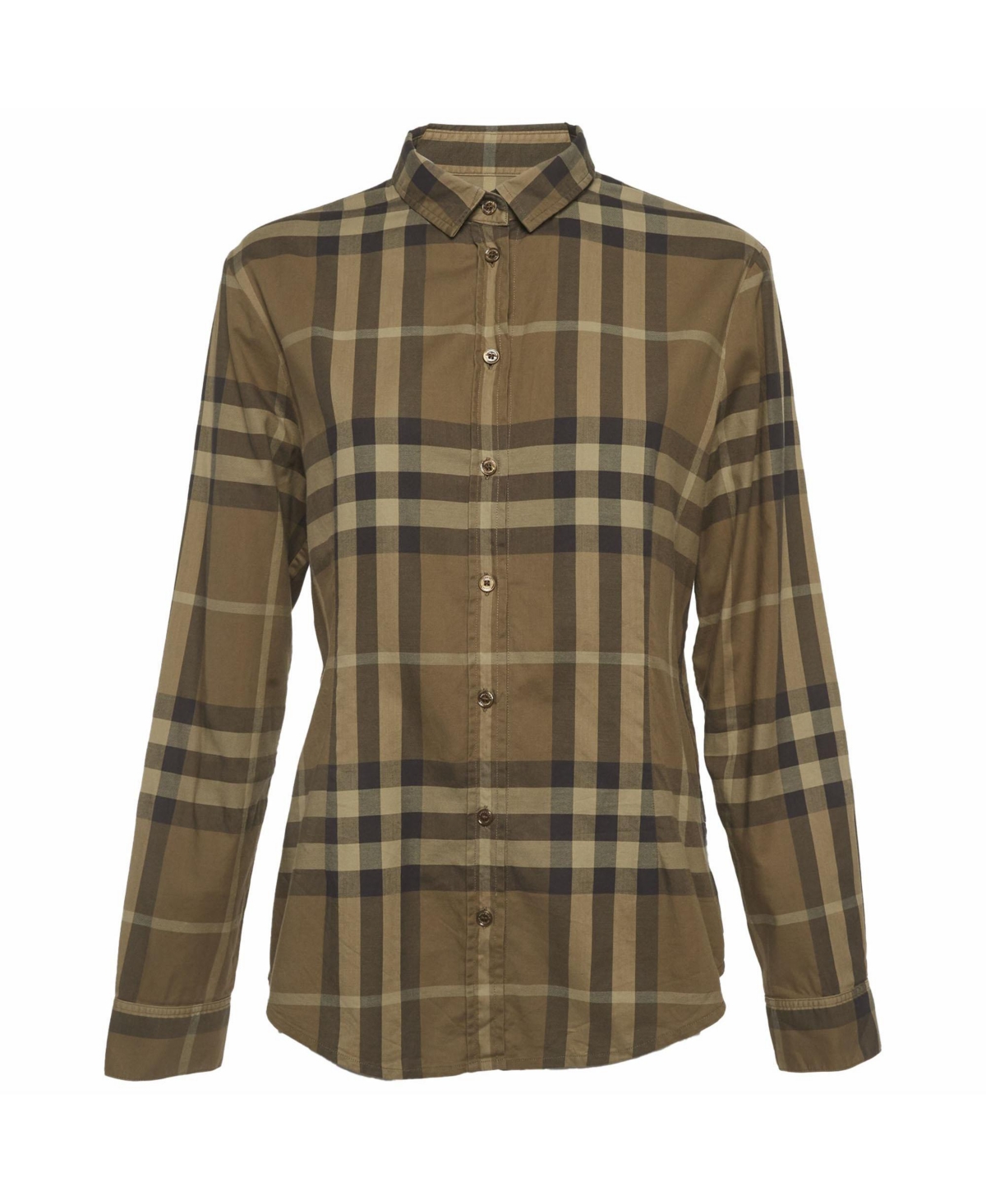 Click here for Pre-Owned Burberry Womens Nova Check Cotton Shirt prices