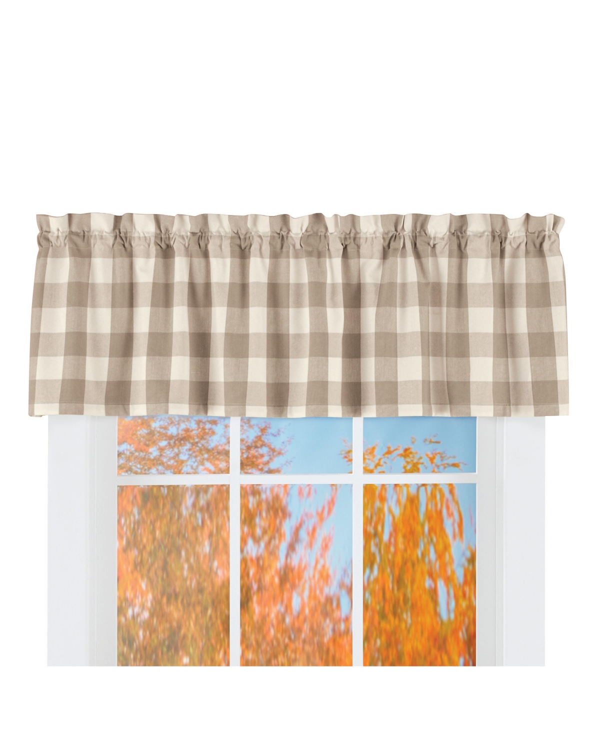 Click here for Collections Etc Brighton Checkered Window Cafe Cur... prices