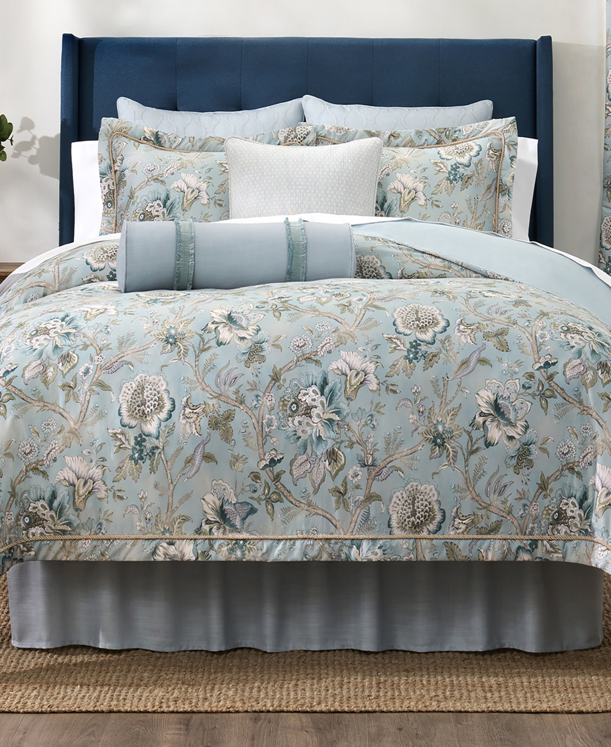 Click here for Rose Tree Josephine Floral 4-Piece Comforter Set... prices