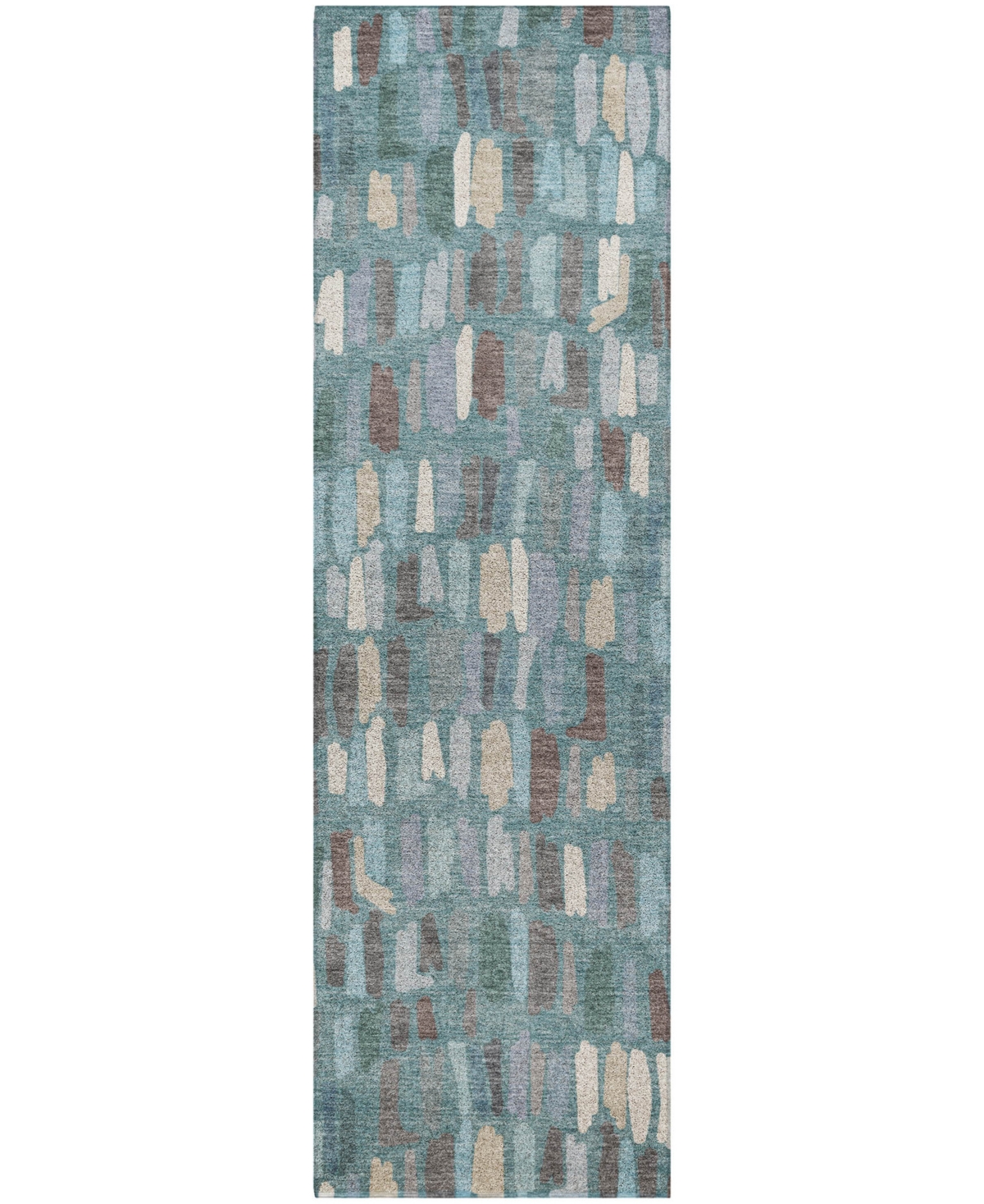 Click here for Dalyn Kenner KN5 23x76 Runner Area Rug - Teal prices