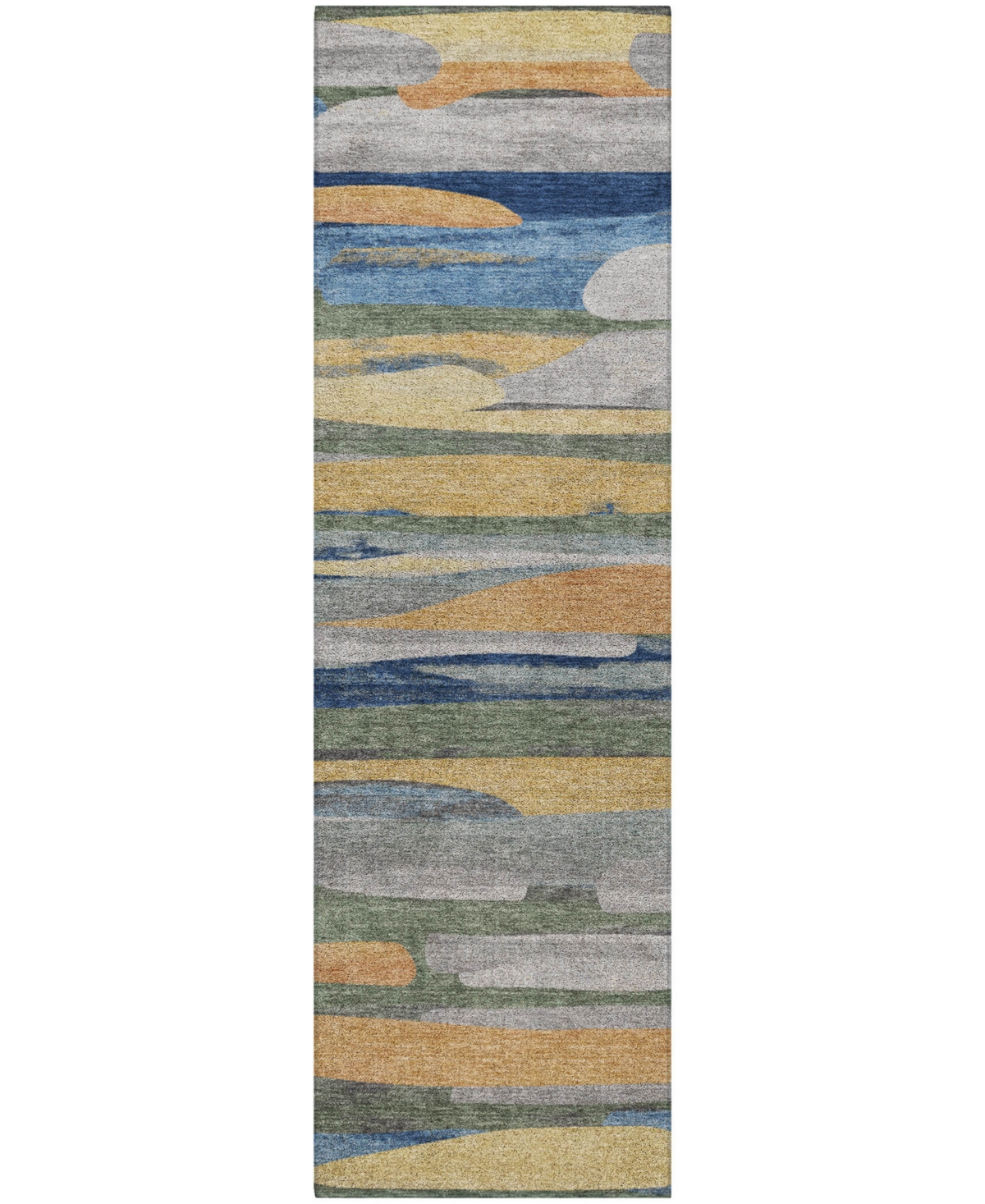 Click here for Dalyn Kenner KN7 23x76 Runner Area Rug - Green prices