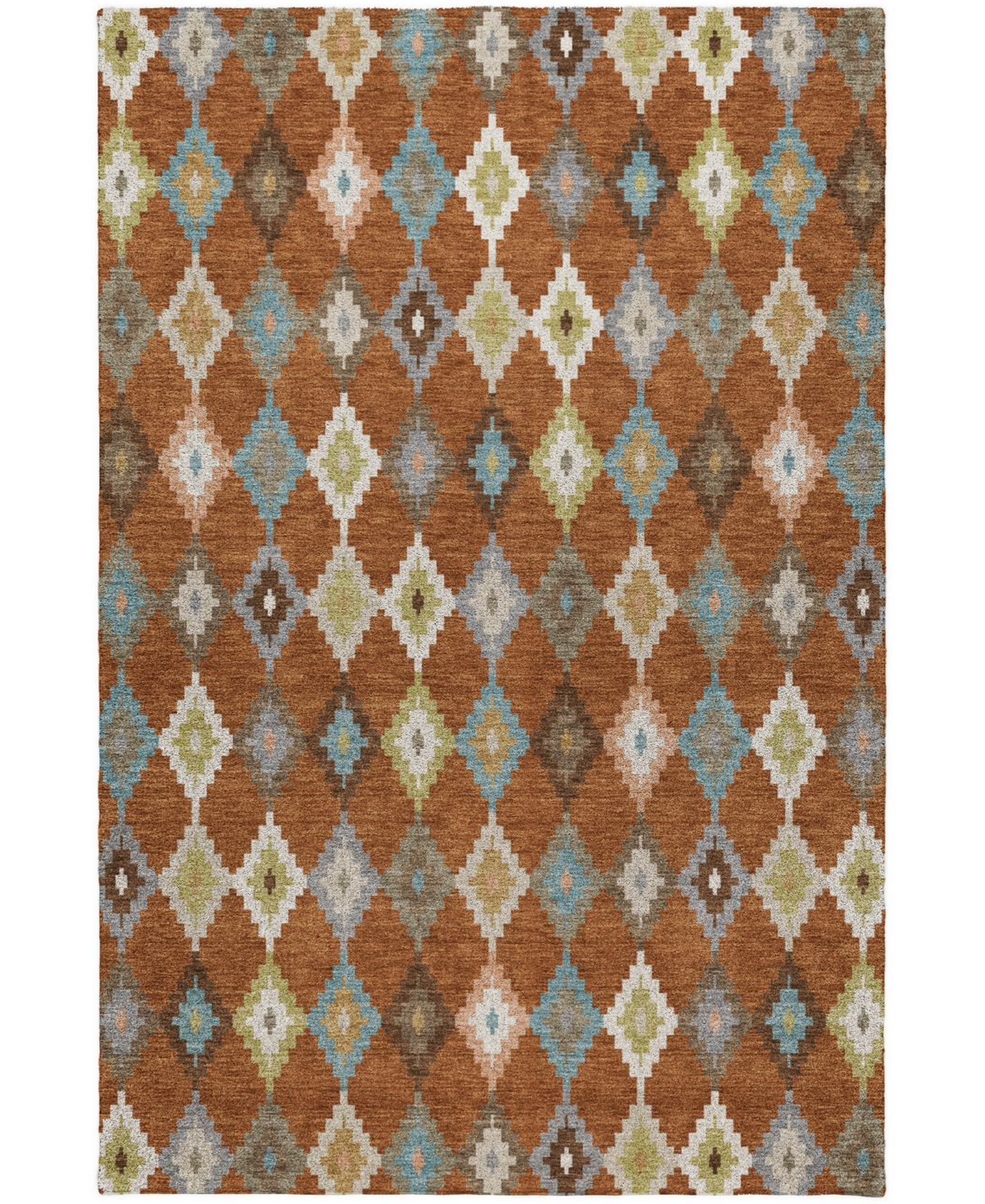 Click here for Dalyn Kenner KN10 9x12 Area Rug - Orange prices
