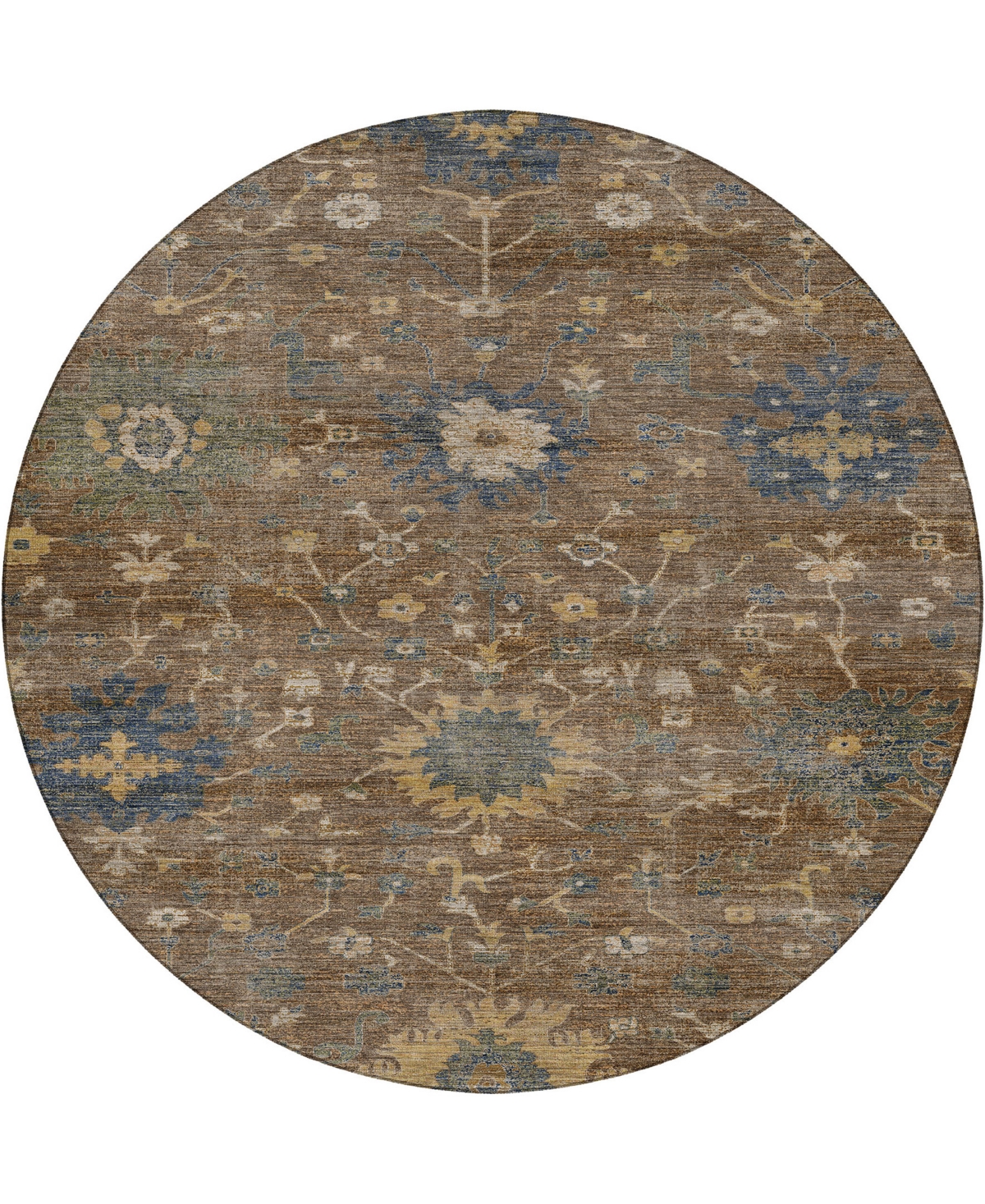 Click here for Dalyn Aristo AR2 8x8 Round Area Rug - Brown prices