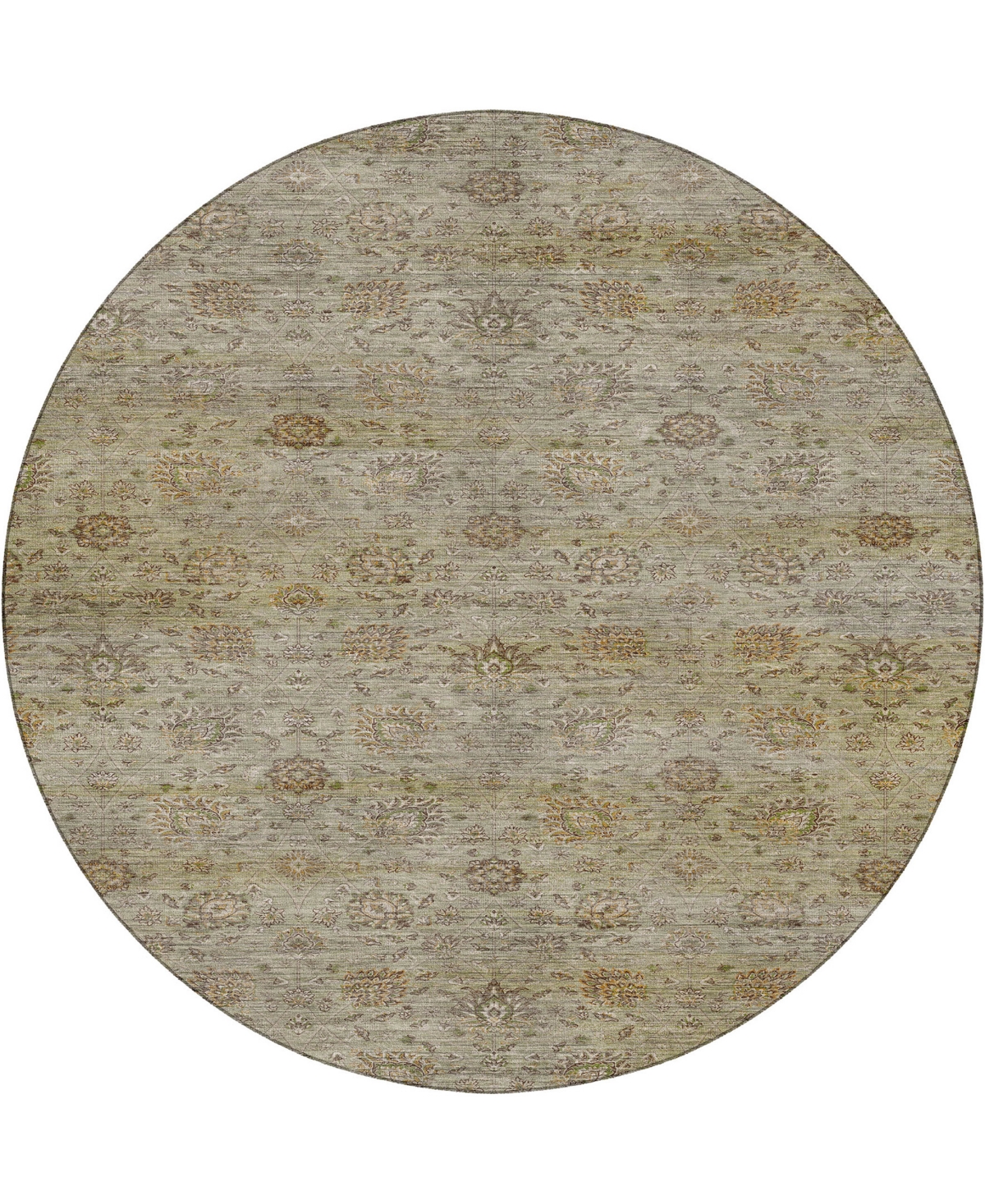 Click here for Dalyn Aristo AR3 8x8 Round Area Rug - Green prices