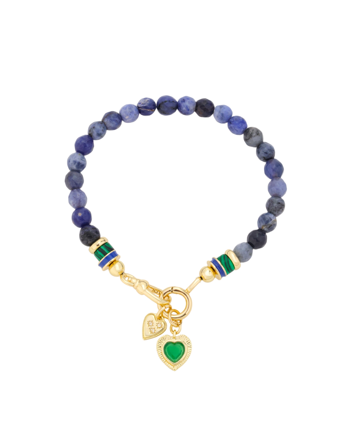 Click here for Unwritten Semi Precious Stone Gold-Tone Plated Hea... prices