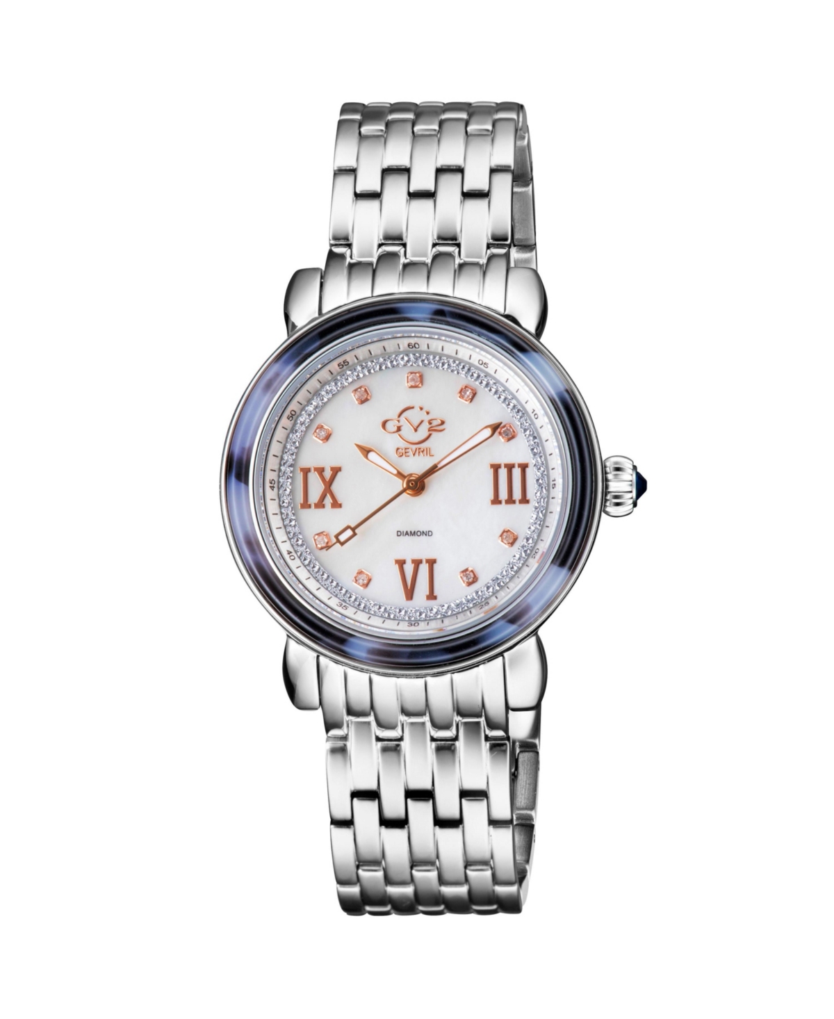 Click here for GV2 by Gevril Womens Marsala Tortoise Swiss Quartz... prices