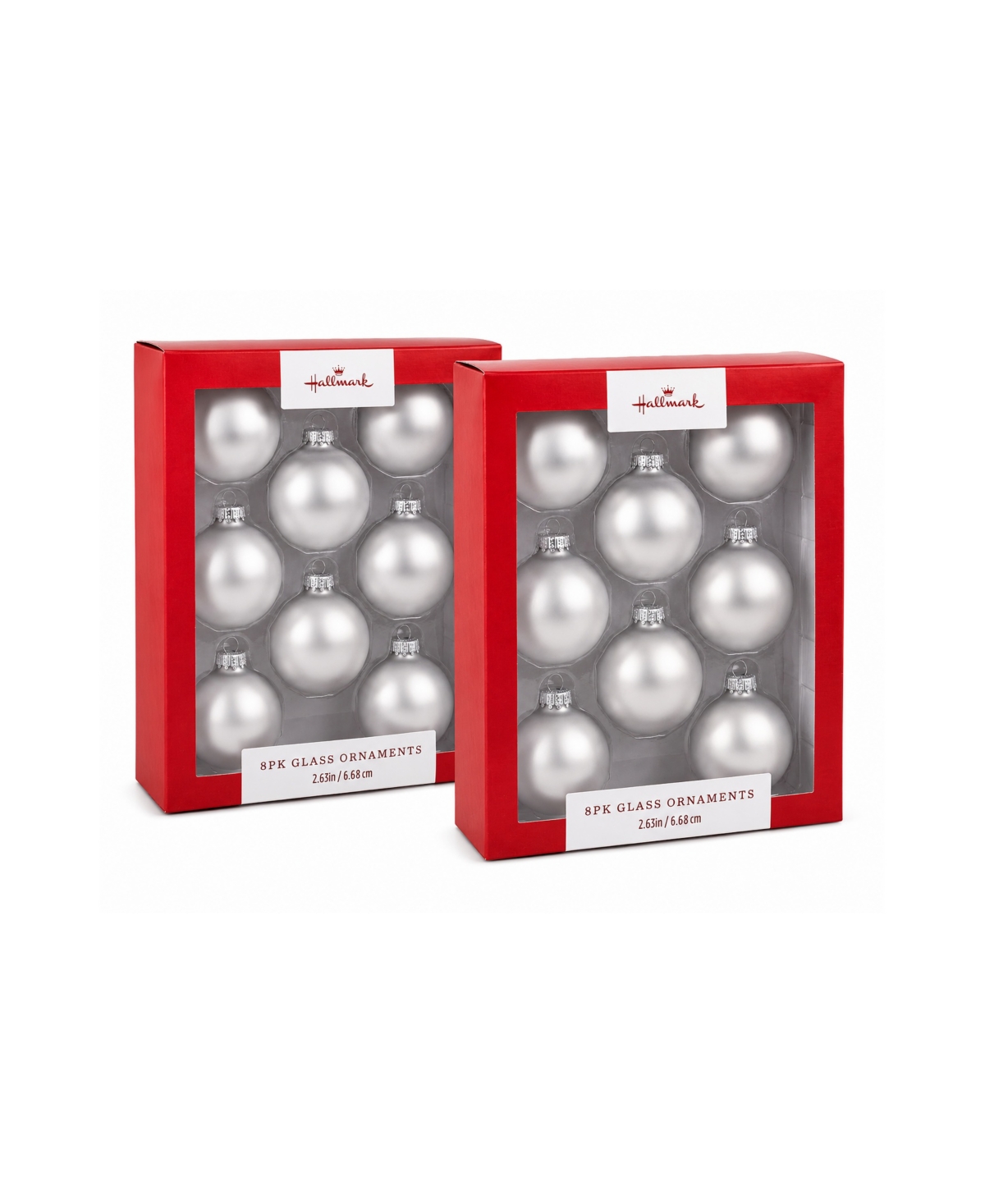 Click here for Hallmark Holiday 16-Piece Velvet Glass Ball Orname... prices