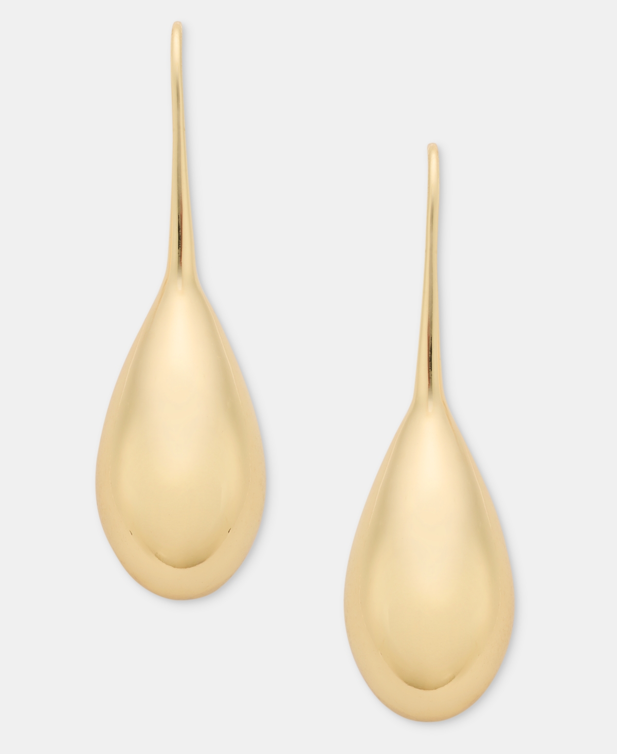 Click here for Dkny Puffy Teardrop Threader Earrings - Gold prices