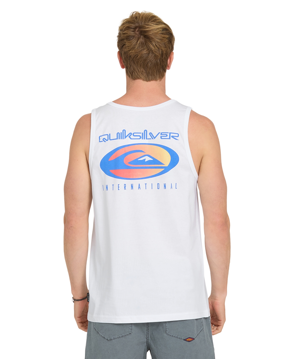 Click here for Quiksilver Mens Back Print Casual Activewear Tank... prices