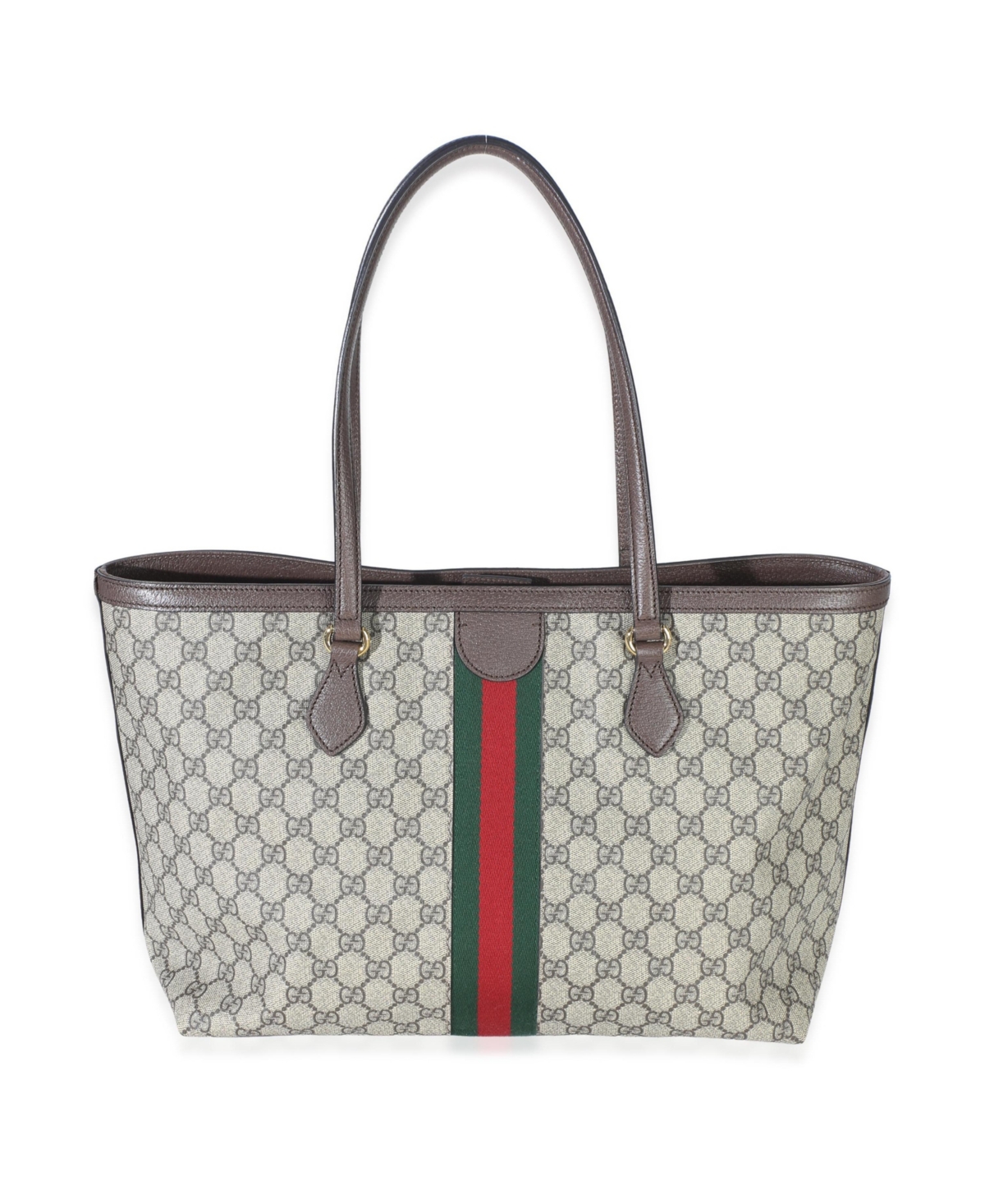 Click here for Pre-Owned Gucci Beige Gg Supreme Canvas Medium Oph... prices