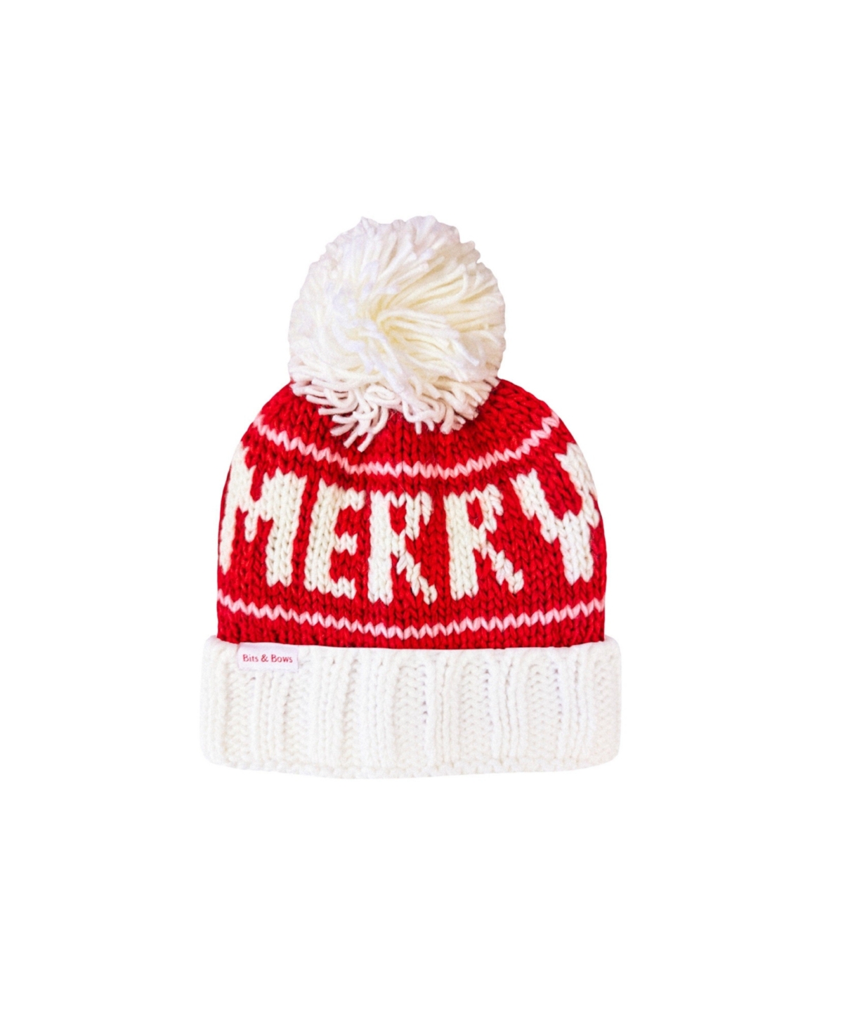 Click here for Bits & Bows Little/Big Girls Merry Bobble Hat - Re... prices