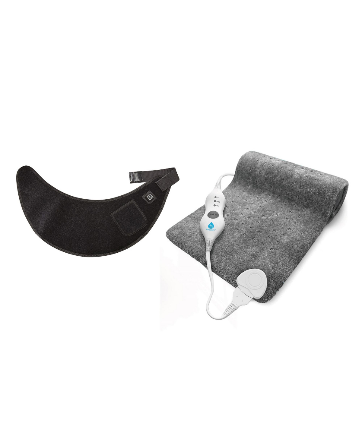 Click here for Pursonic Red Light Therapy Neck Wrap and Fast-Heat... prices