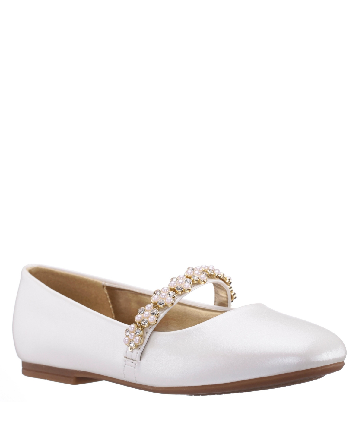 Click here for Nina Girls Joansie Patent Ballet Dress Shoe - Ivor... prices