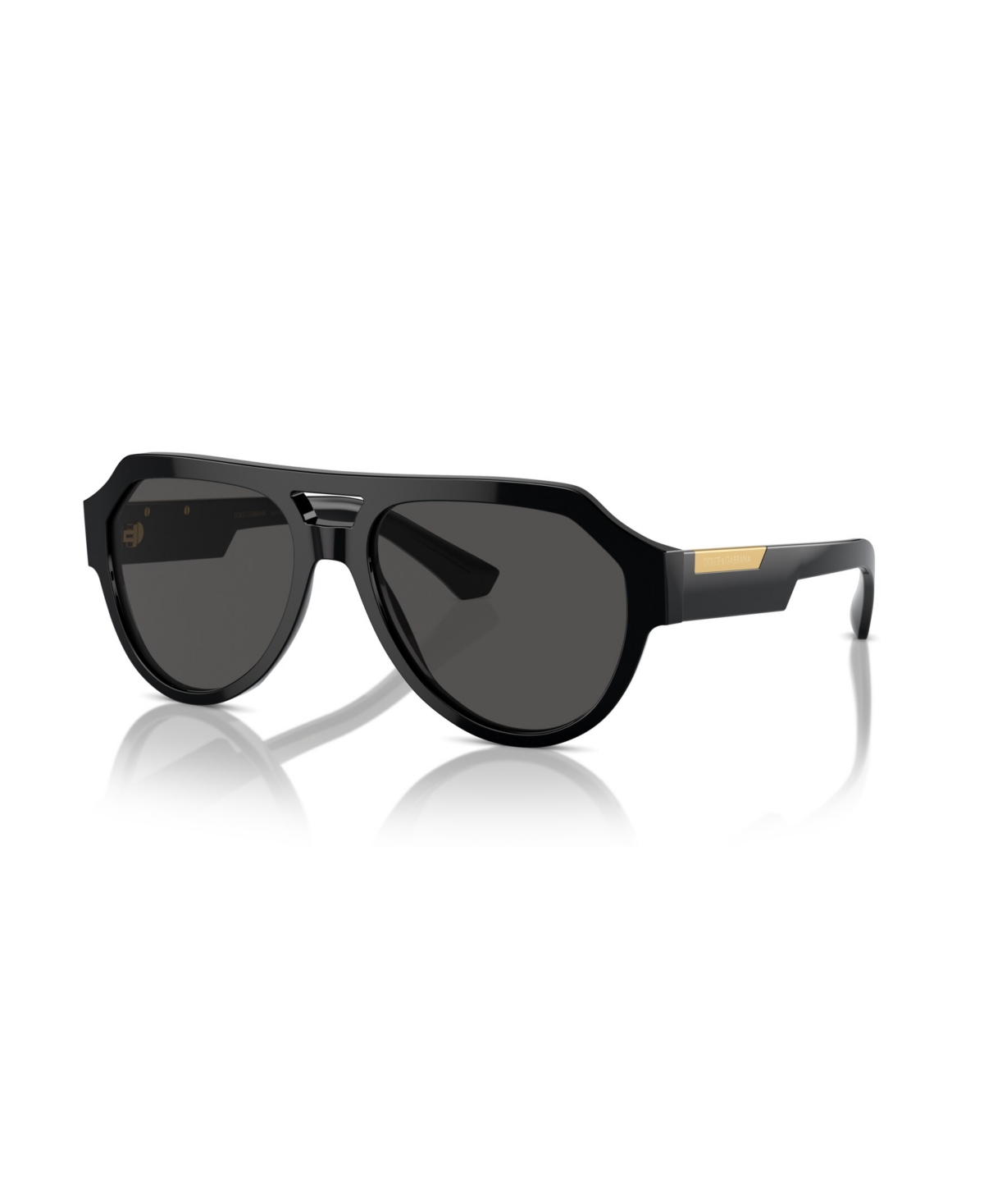 Click here for Dolce&Gabbana Mens Square Sunglasses  DG4466F - Bl... prices