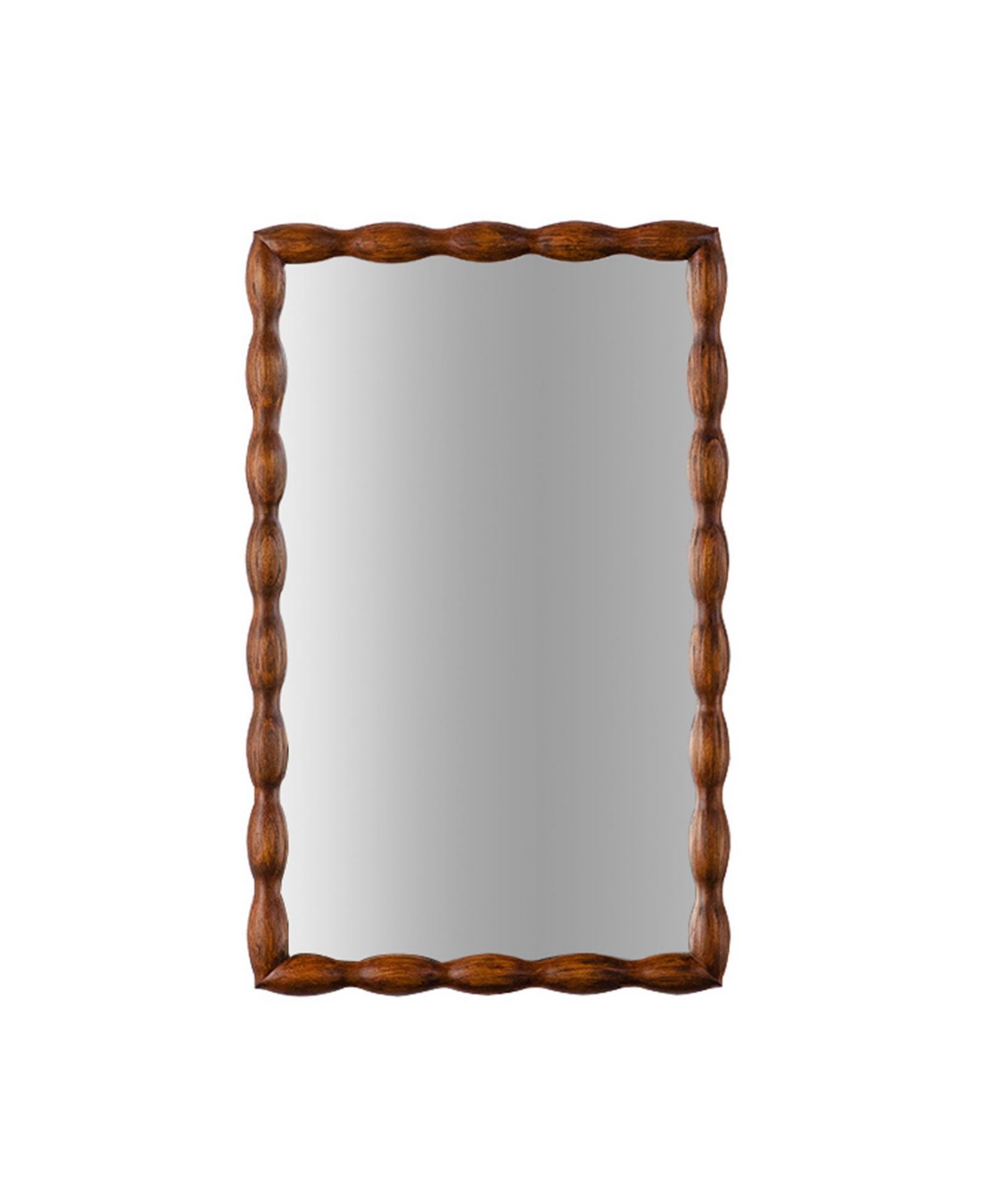 Click here for Phying Mid Century Modern Mirror Swirl Wood Frame... prices
