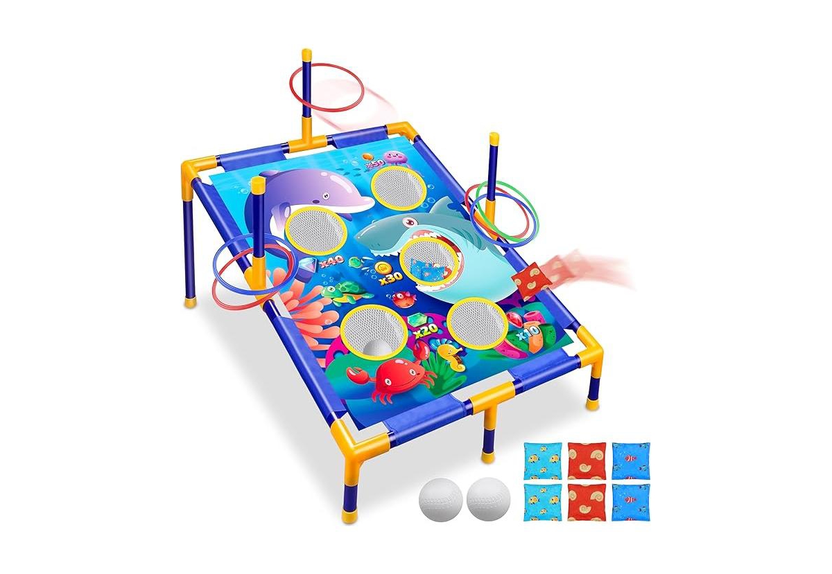 Click here for FormnestCastle Animal Bean Bag Toss Game Toy Outdo... prices