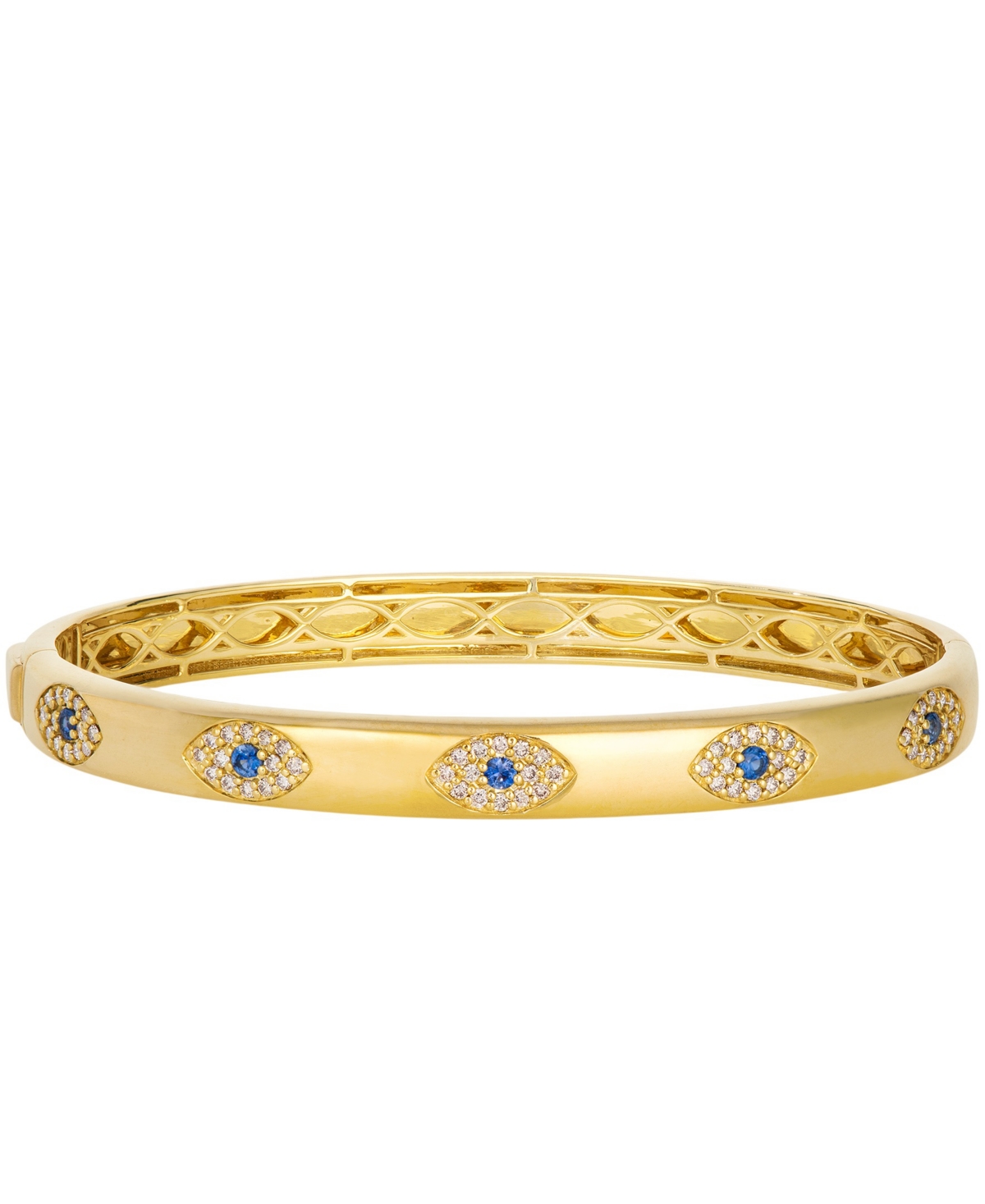 Click here for Le Vian Diamond (1/2 ct. t.w.) and Blueberry Sapph... prices