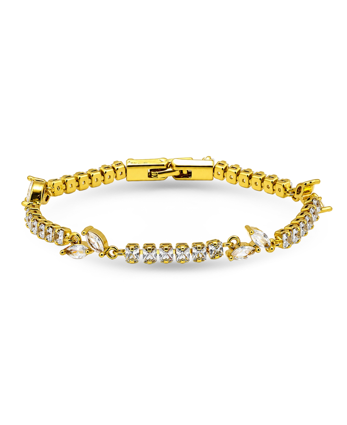 Click here for Macys Marquise Cubic Zirconia Bracelet - Gold prices