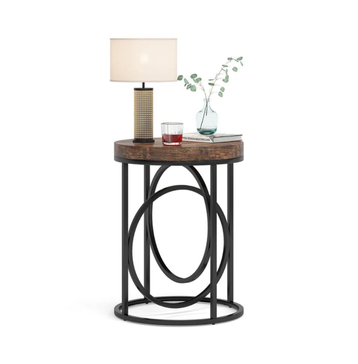 Click here for Slickblue Modern Round End Table  Sofa Side Table... prices