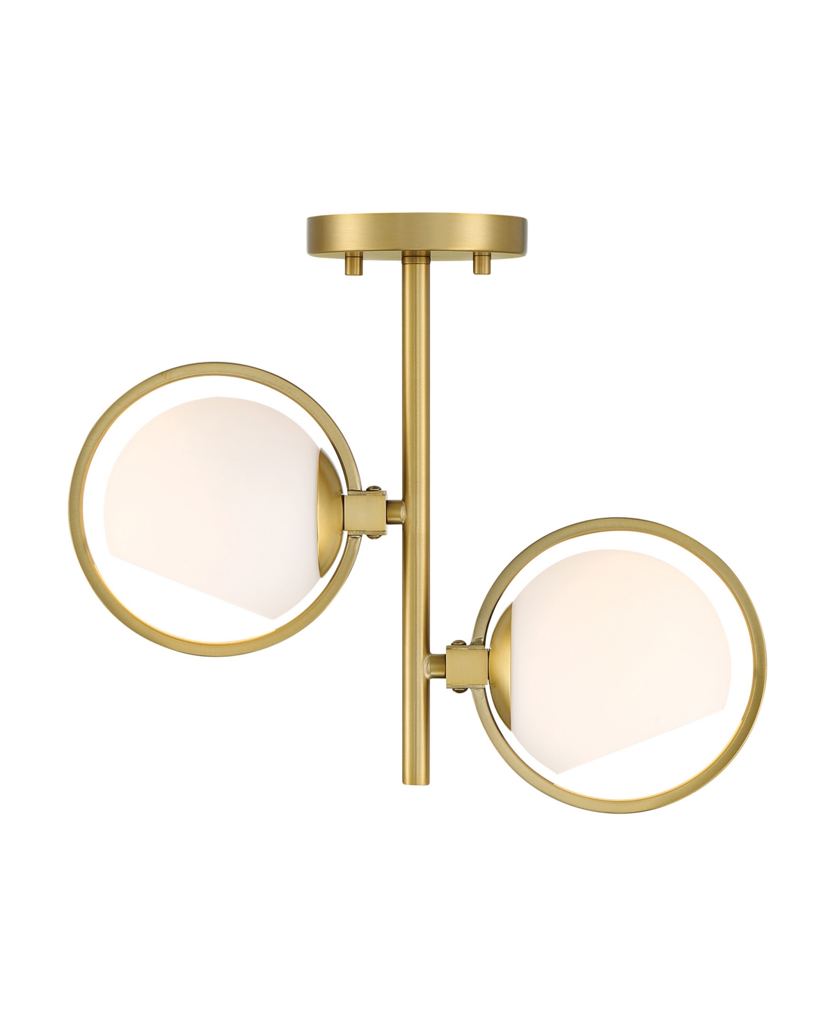 Click here for Designers Fountain Teatro 14.75 Metal 2-Light Flus... prices